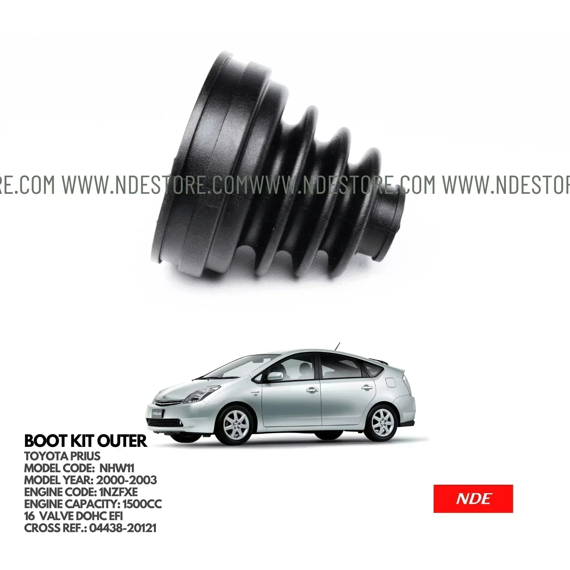 BOOT KIT OUTER AXLE JOINT FOR TOYOTA PRIUS 1500CC (2000-2003) – NDE STORE