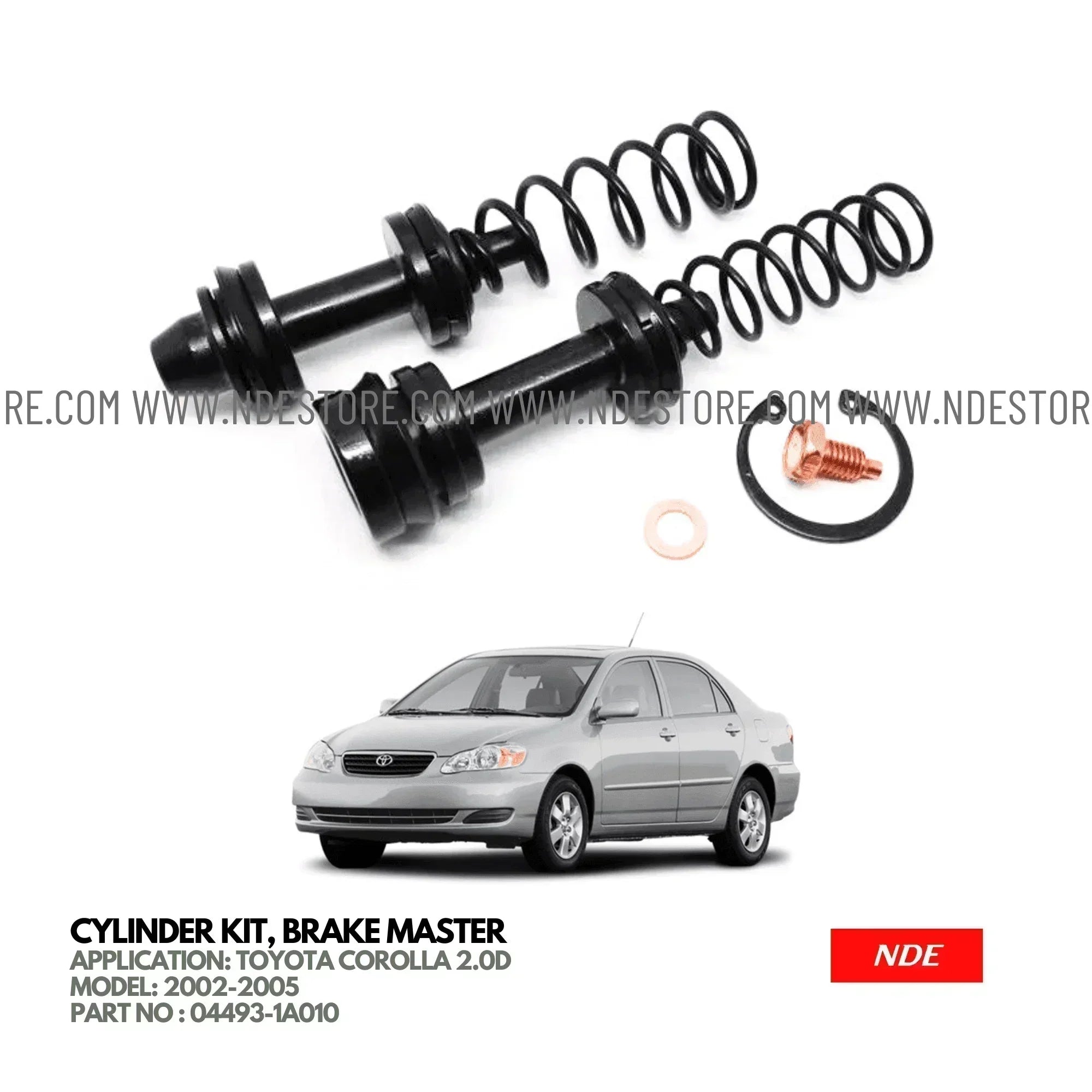BRAKE MASTER CYLINDER KIT FOR TOYOTA COROLLA 2.0D (2002-2005) – NDE STORE