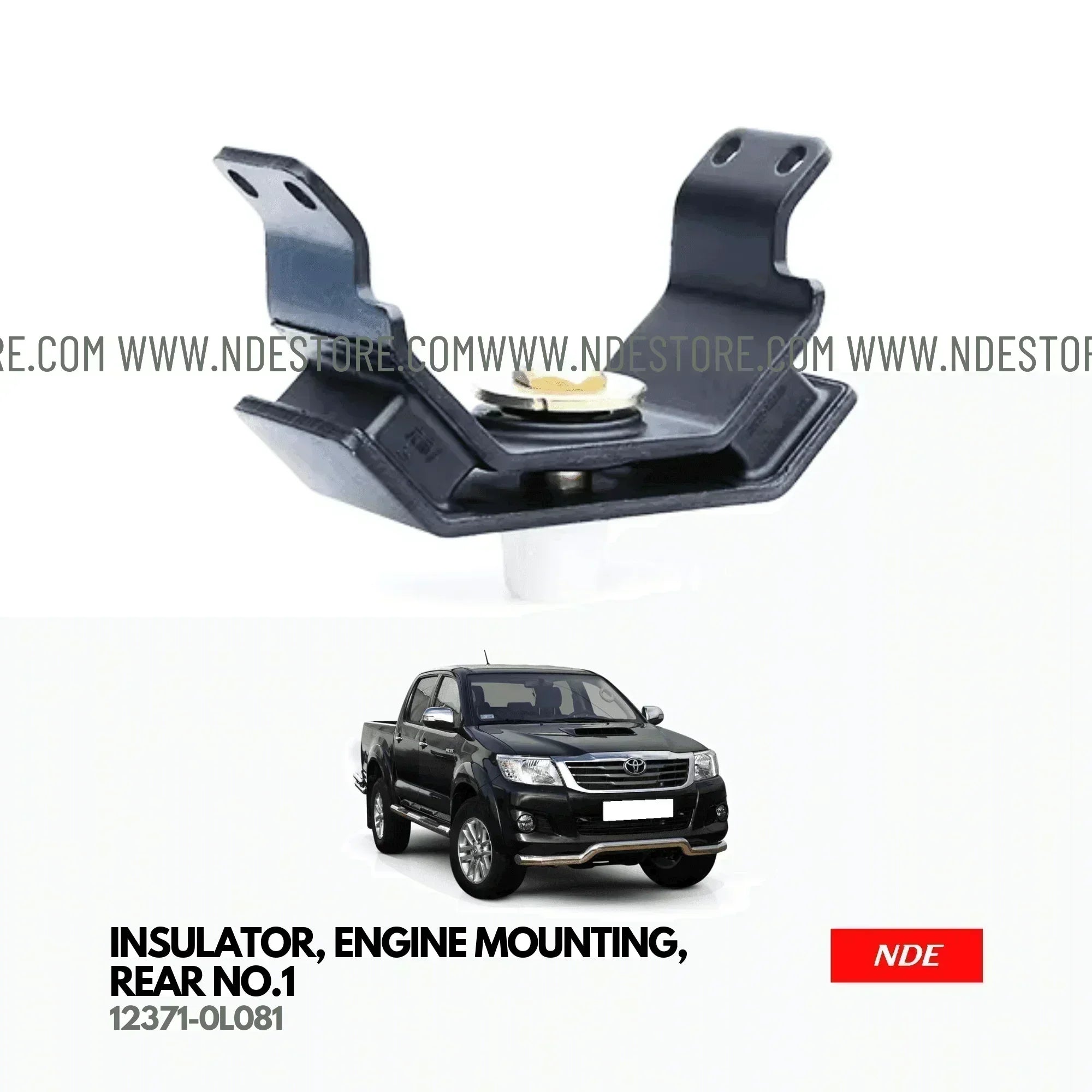 INSULATOR ENGINE MOUNTING REAR NO 1 FOR TOYOTA HILUX – NDE STORE