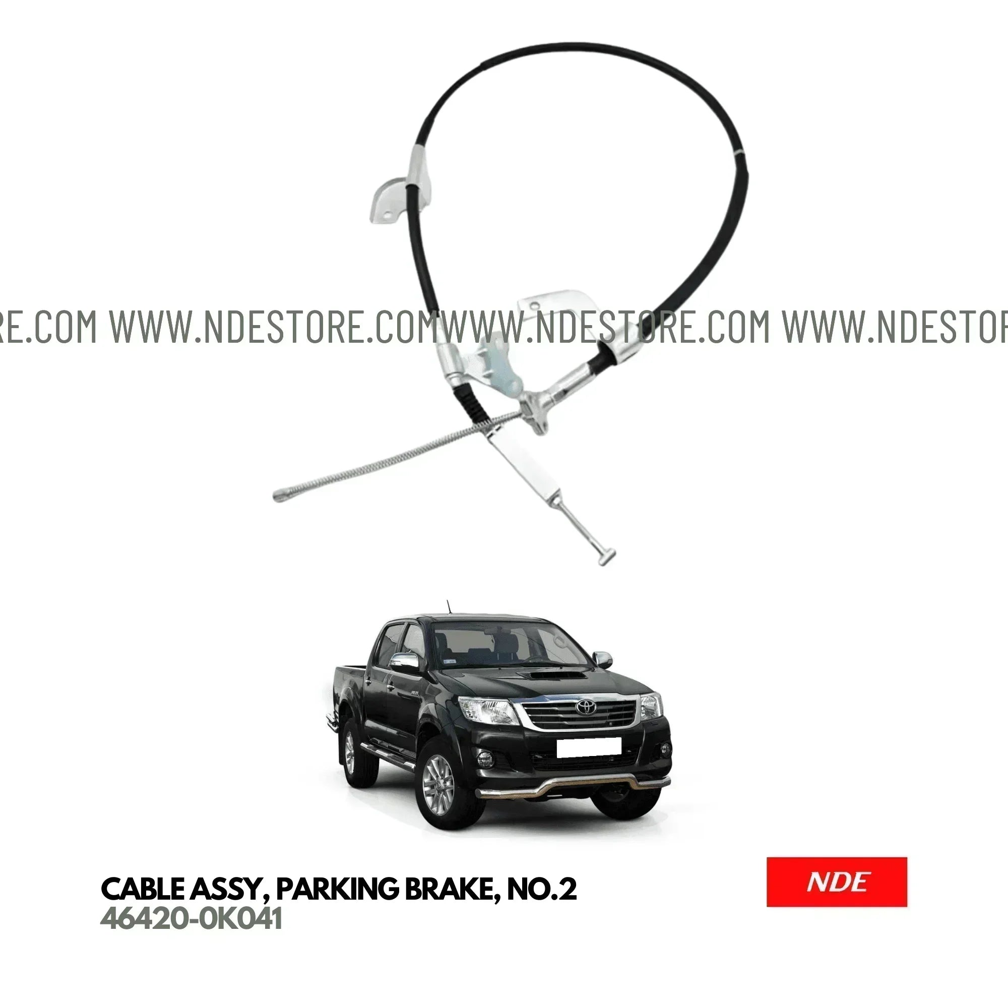 CABLE ASSY PARKING BRAKE NO 2 FOR TOYOTA HILUX – NDE STORE