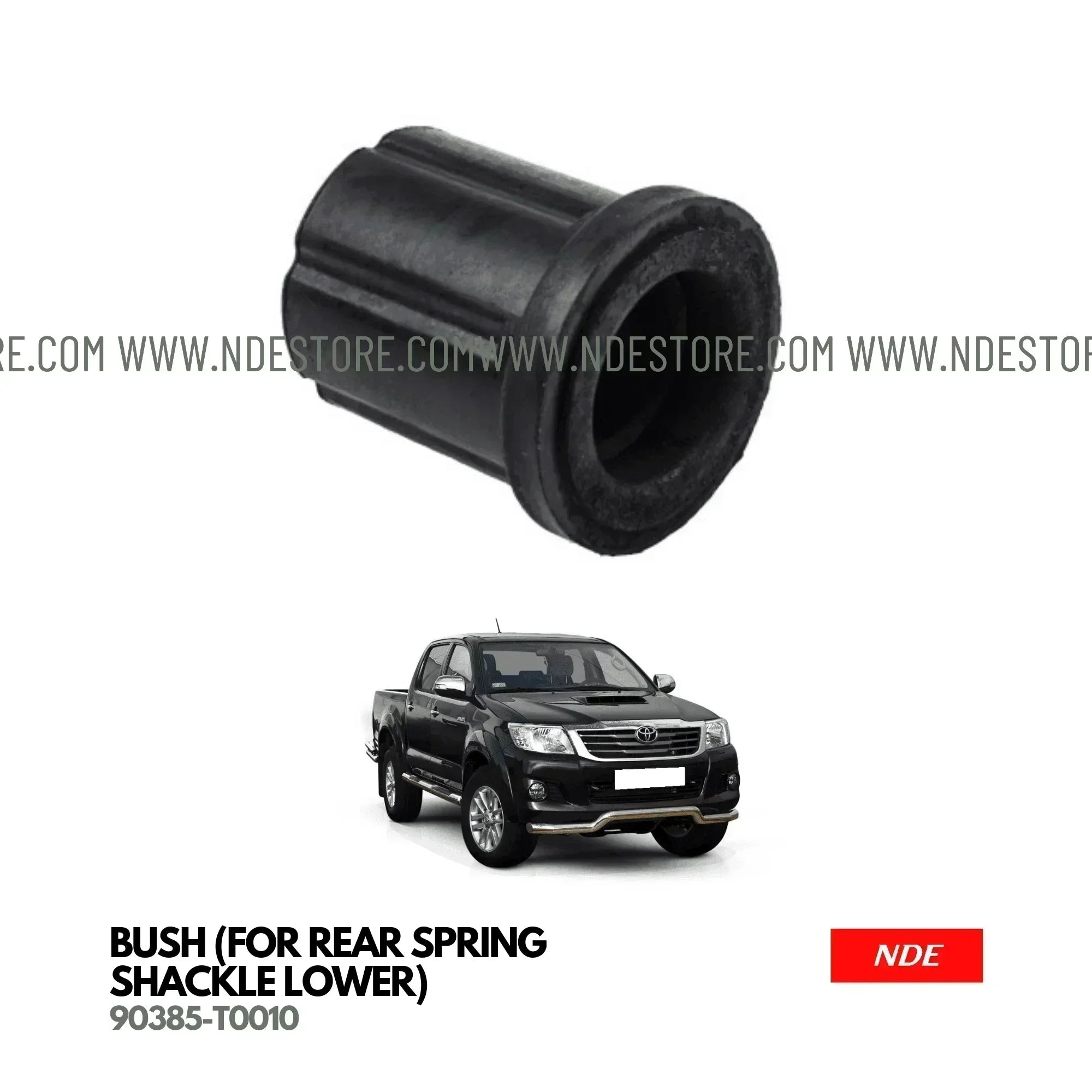 BUSH FOR REAR SPRING SHACKLE LOWER FOR TOYOTA HILUX – NDE STORE