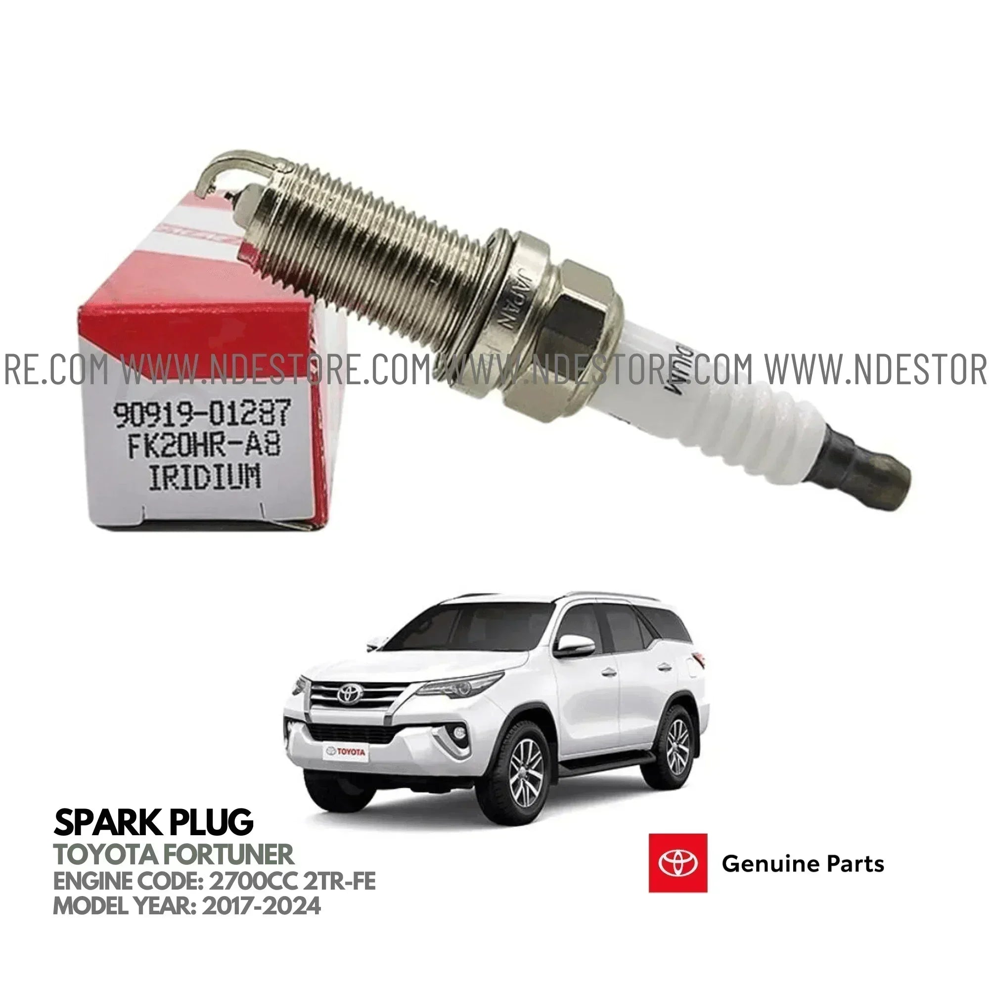 SPARK PLUG GENUINE FOR TOYOTA FORTUNER (2016-2018) – NDE STORE