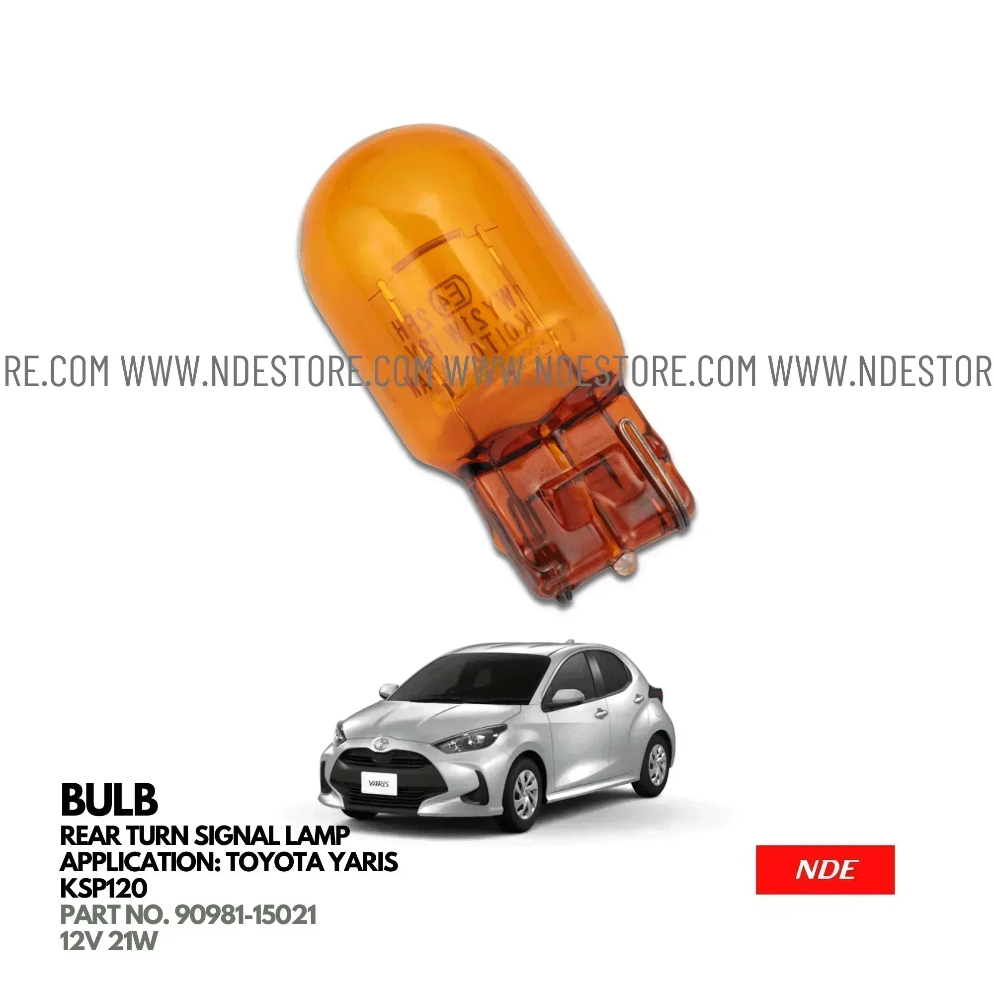 bulb rear turn signal lamp for toyota yaris ksp210 jdm 2020 2024