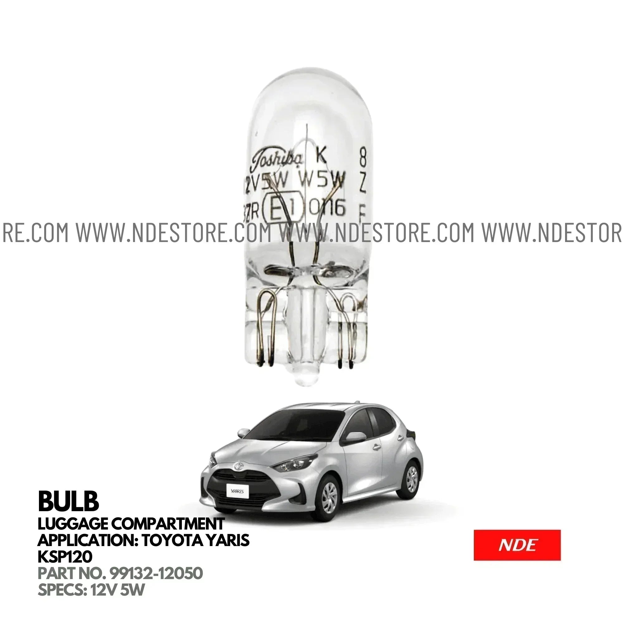 BULB LUGGAGE COMPARTMENT LAMP FOR TOYOTA YARIS KSP210 JDM (2020-2024 ...