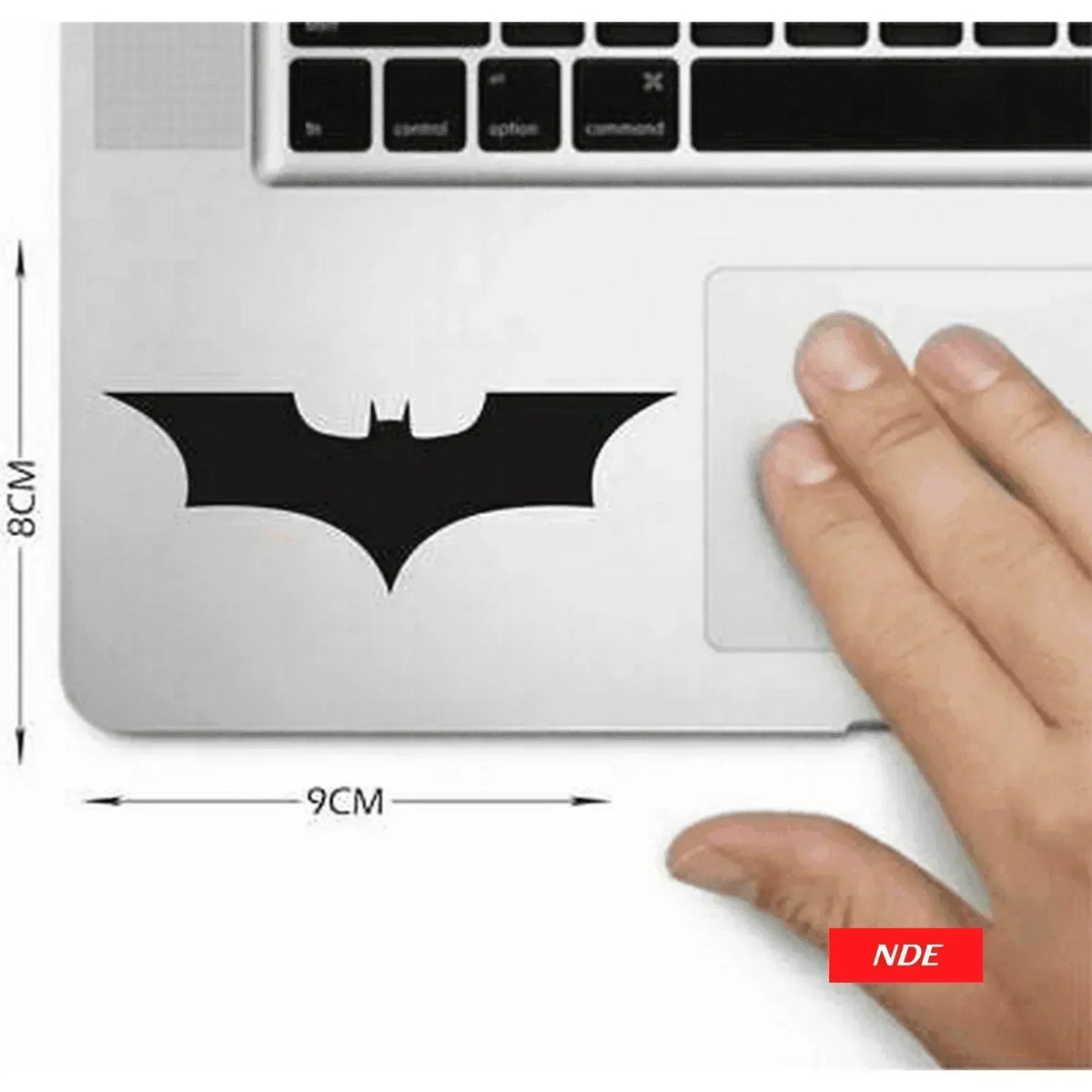 LAPTOP STICKER, BAT LOGO - NDE STORE