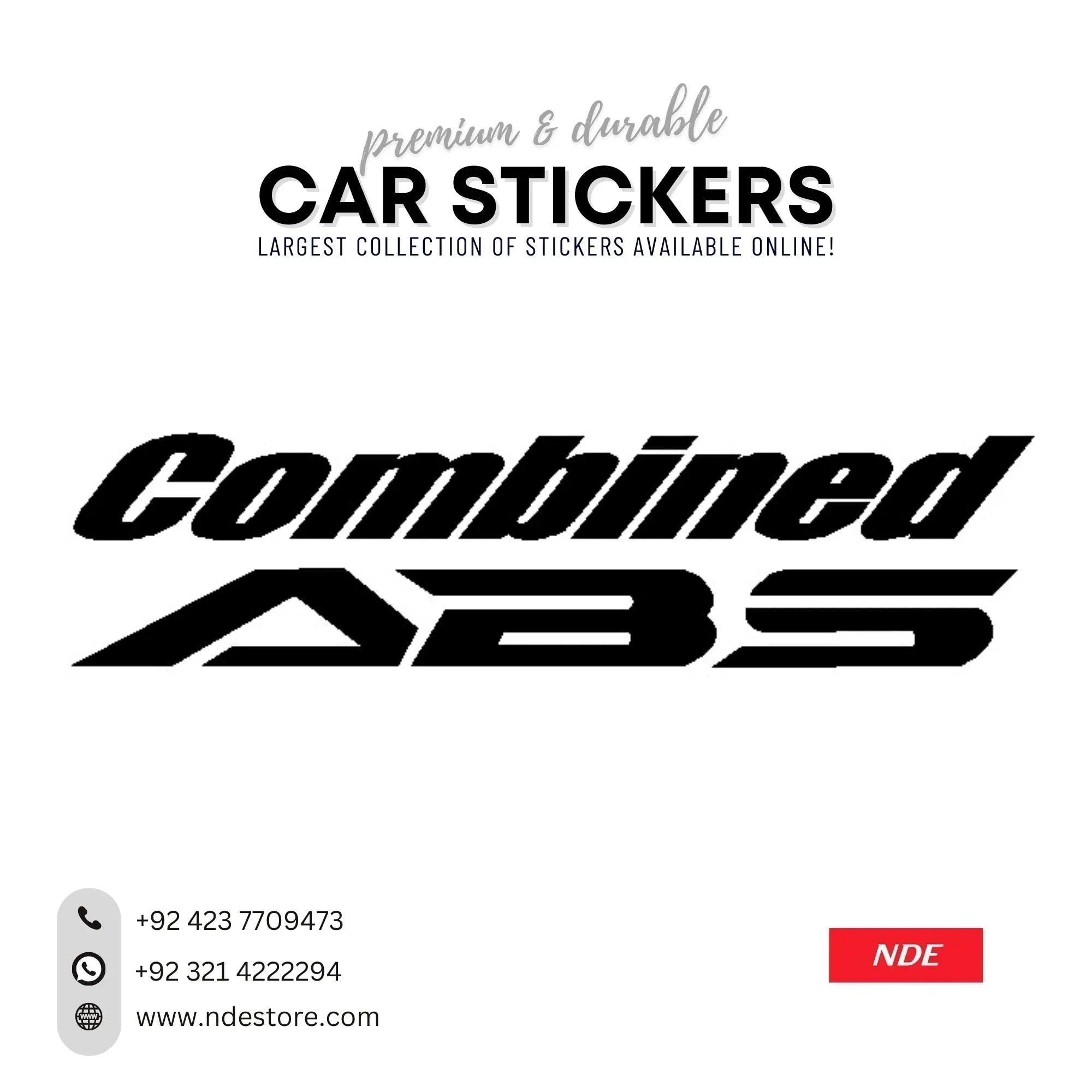 STICKER ABS COMBINED – NDE STORE