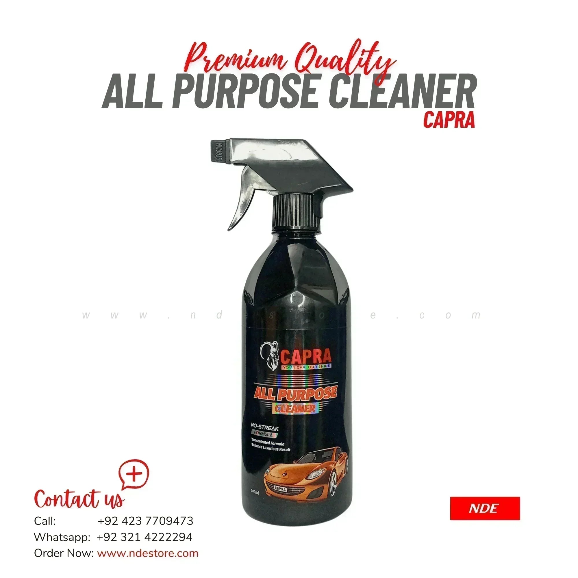 capra all purpose cleaner spray 500ml sale