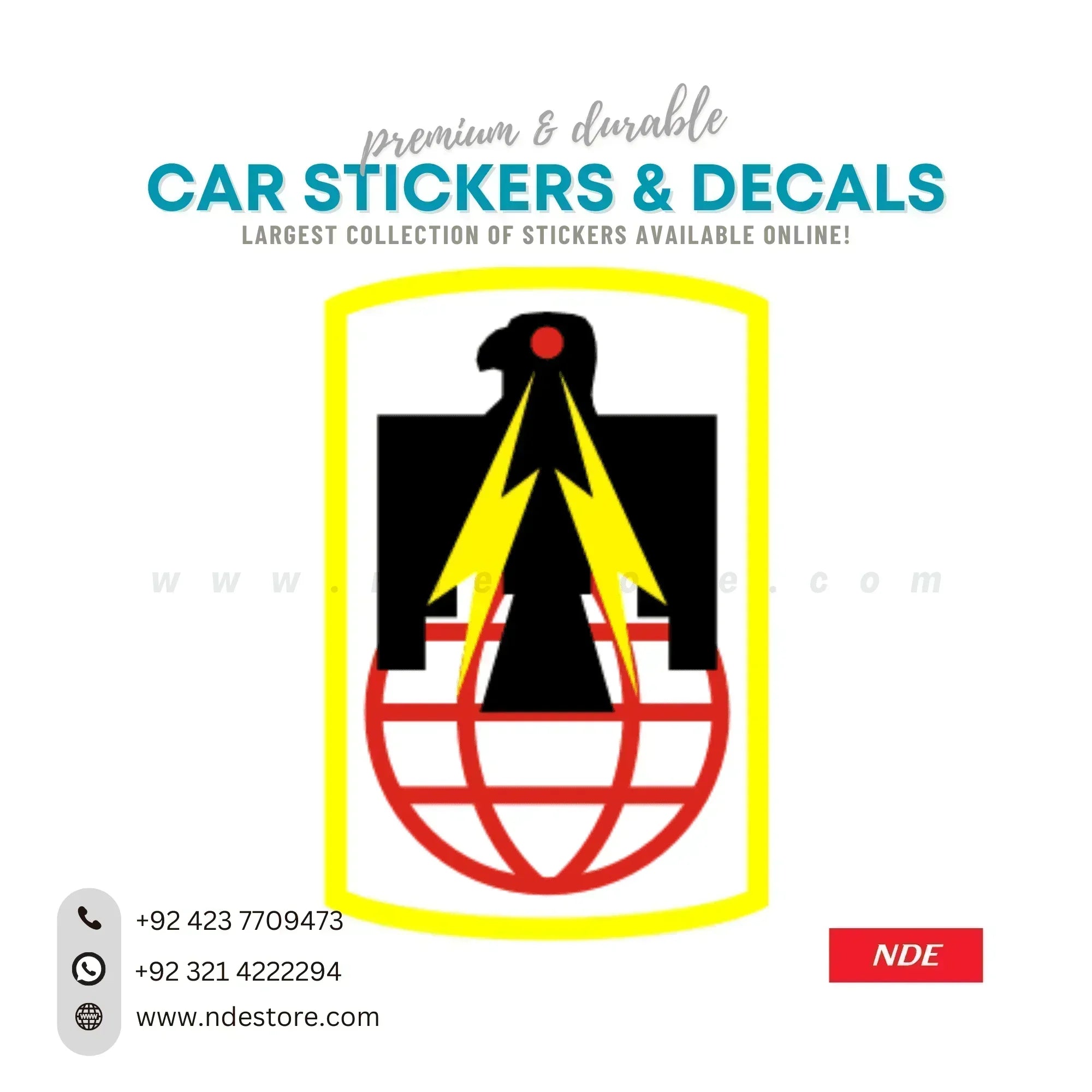 STICKER, MILITARY (M007) – NDE STORE