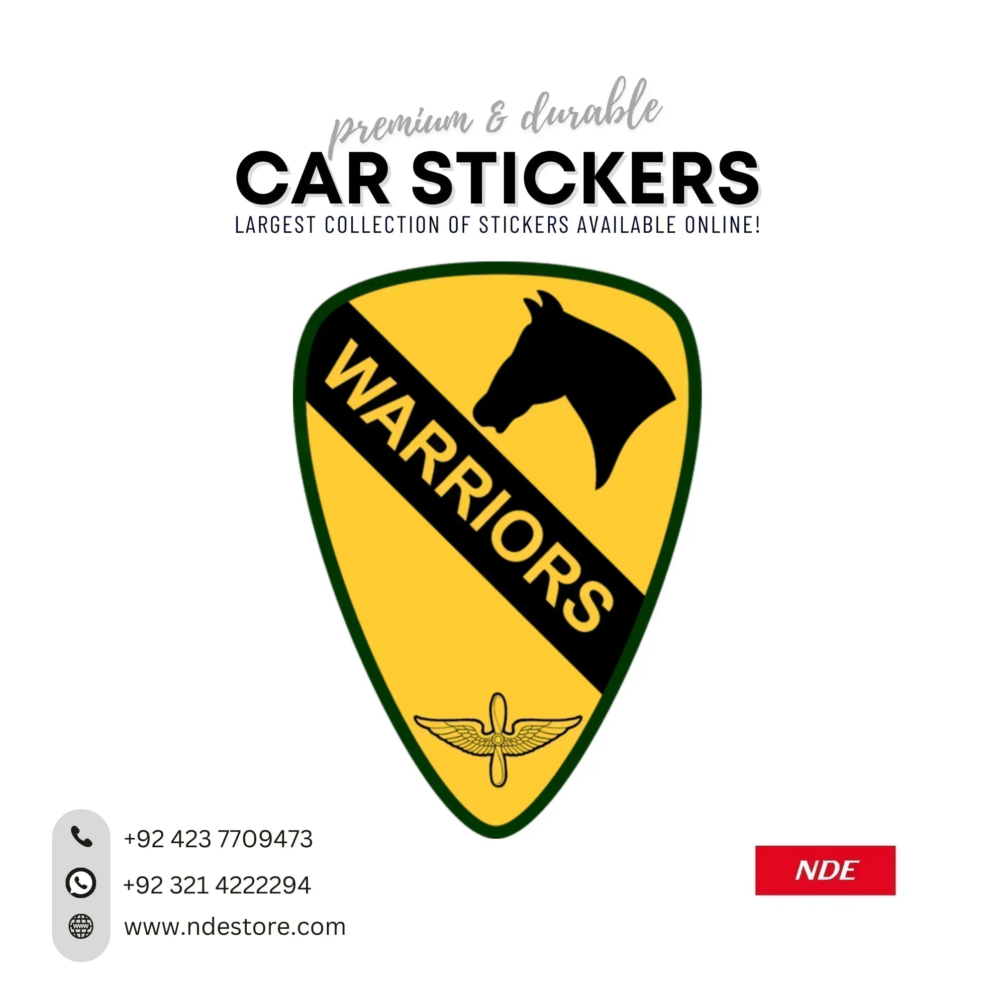 STICKER WARIORS – NDE STORE