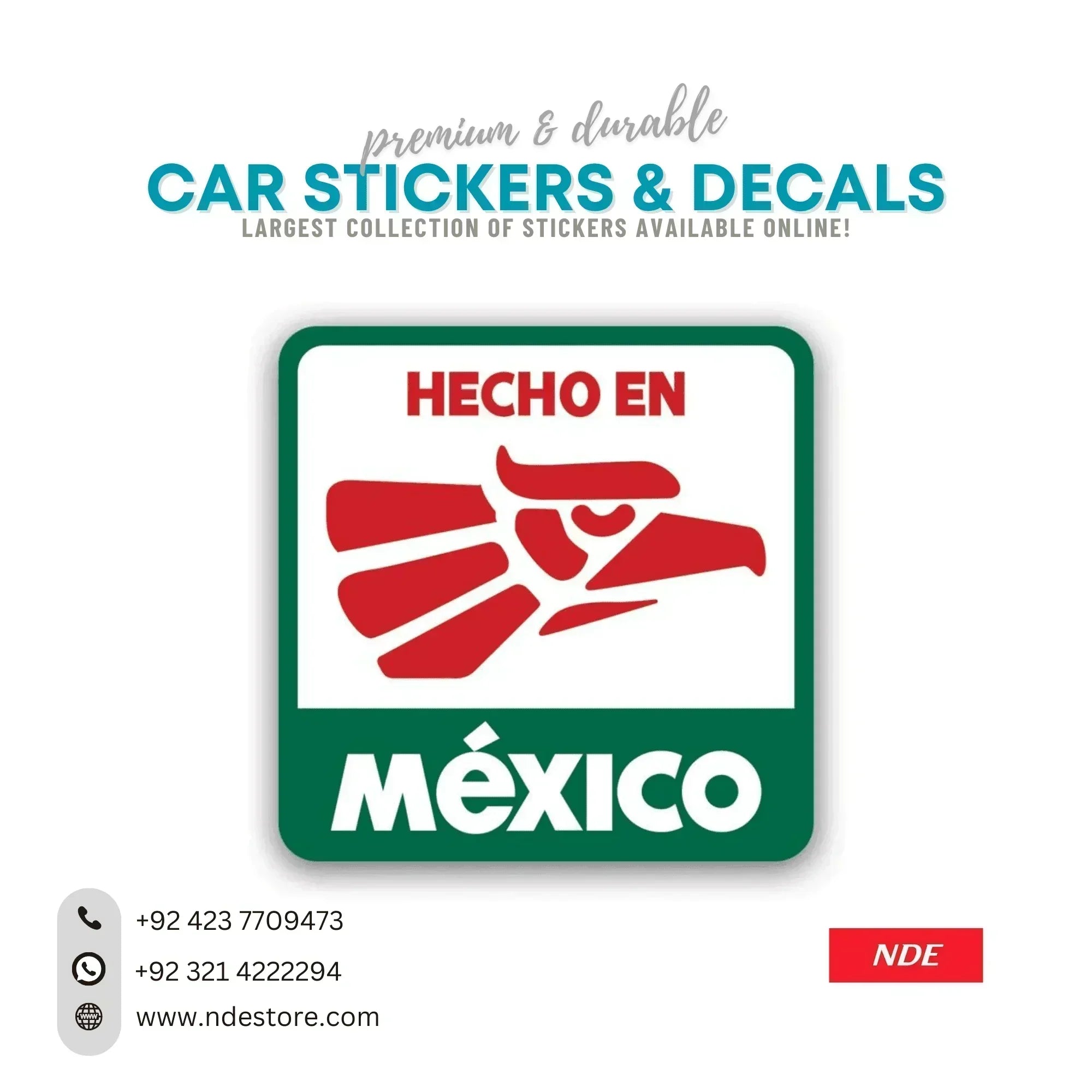 STICKER HECHO EN MEXICO – NDE STORE