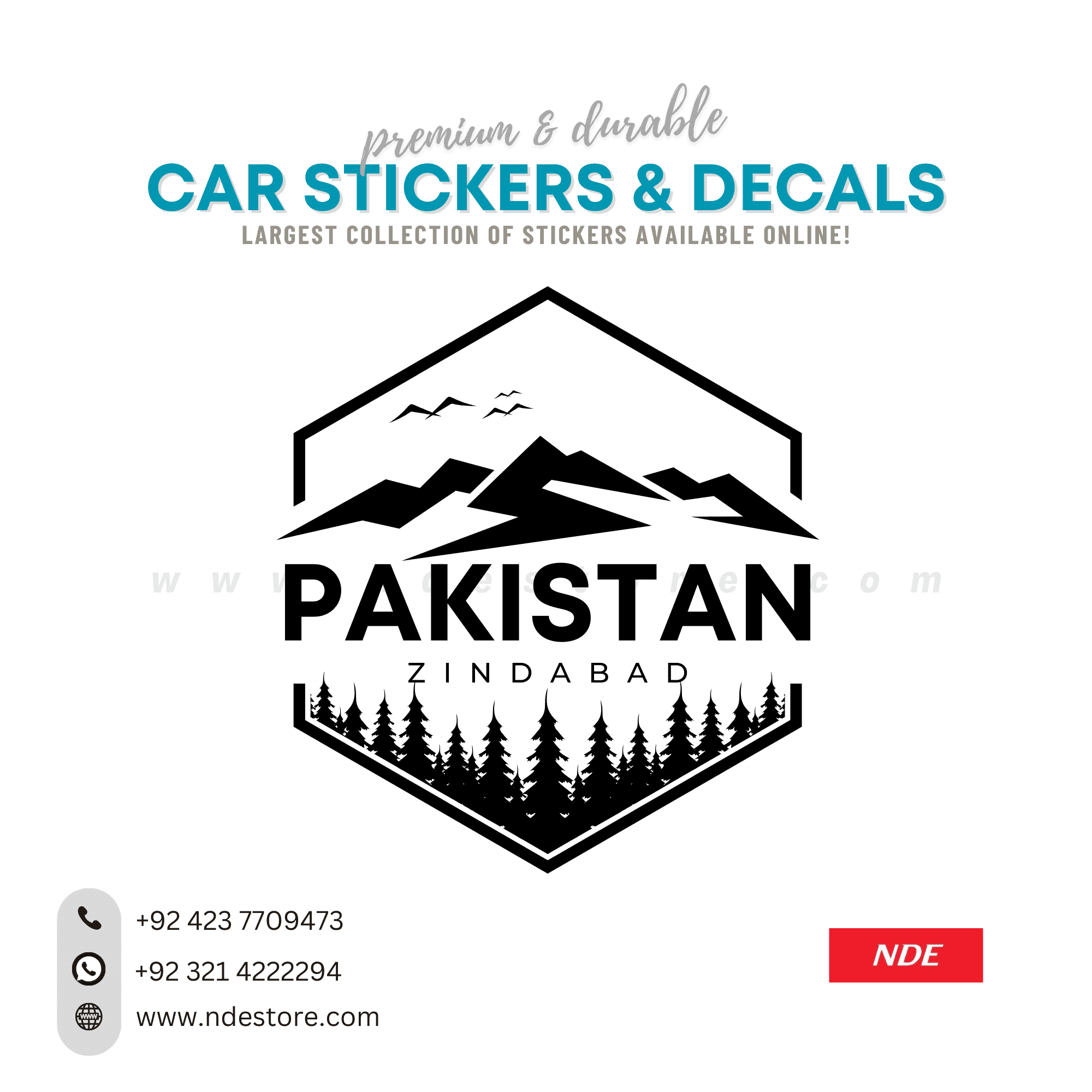 STICKER, PAKISTAN ADVENTURE (AA-014) – NDE STORE