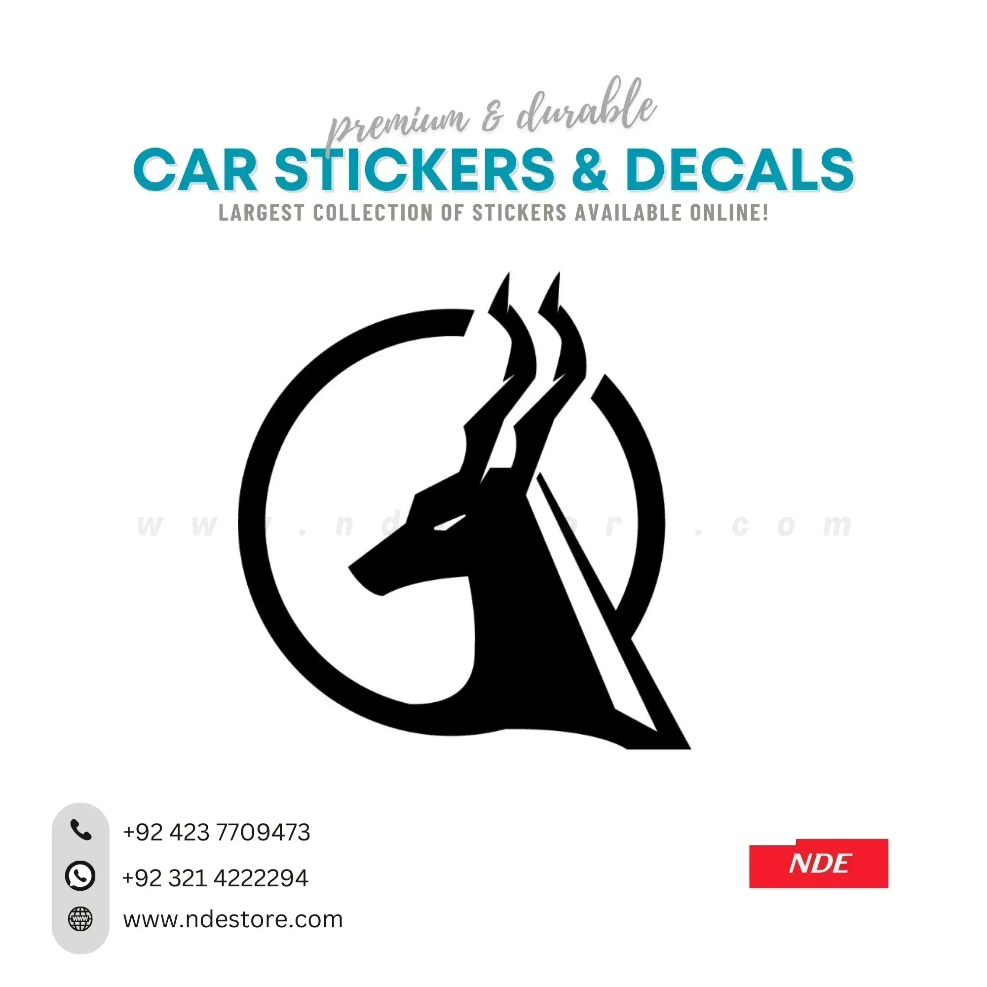STICKER, MARKHOR – NDE STORE