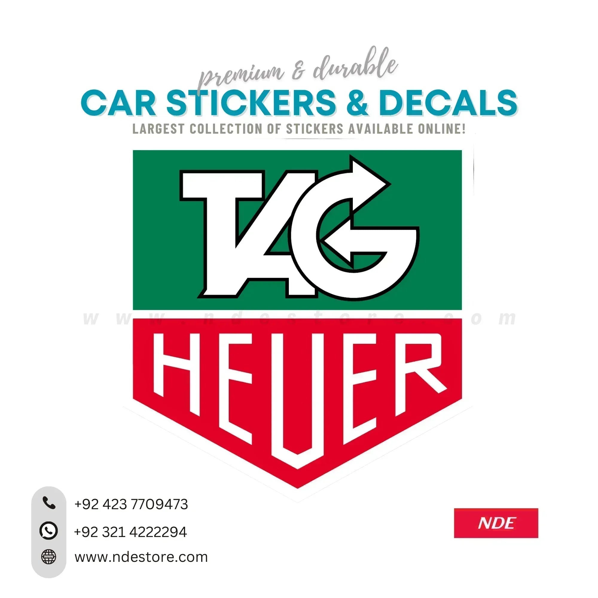 STICKER, TAG HEUER – NDE STORE