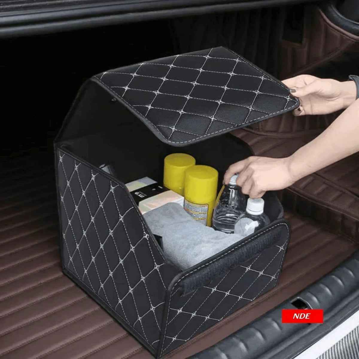 ORGANIZER CAR TRUNK STORAGE BOX - NDE STORE