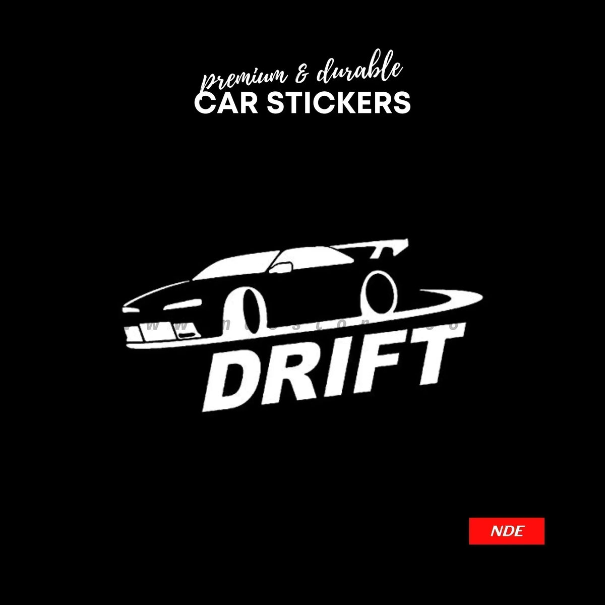 STICKER, DRIFT SERIES - NDE STORE