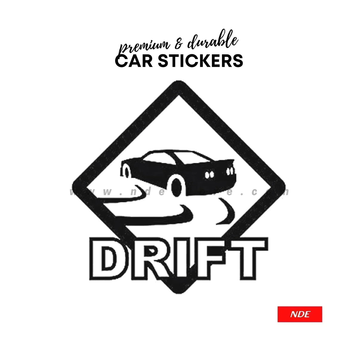 STICKER, DRIFT SERIES - NDE STORE