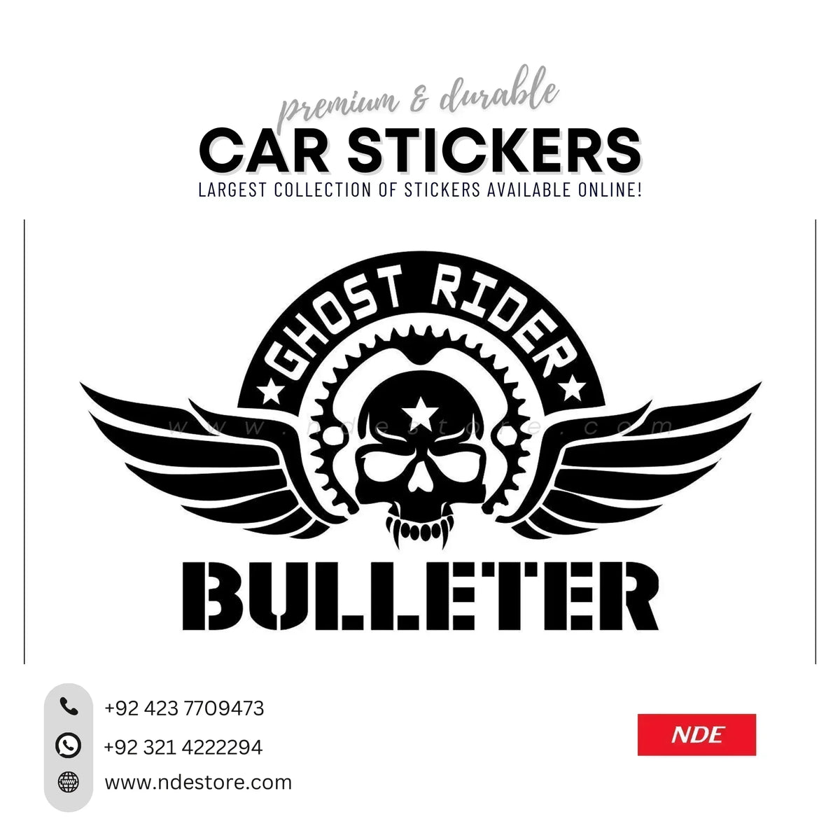 STICKER , GHOST RIDER (SKU: S44534) - NDE STORE