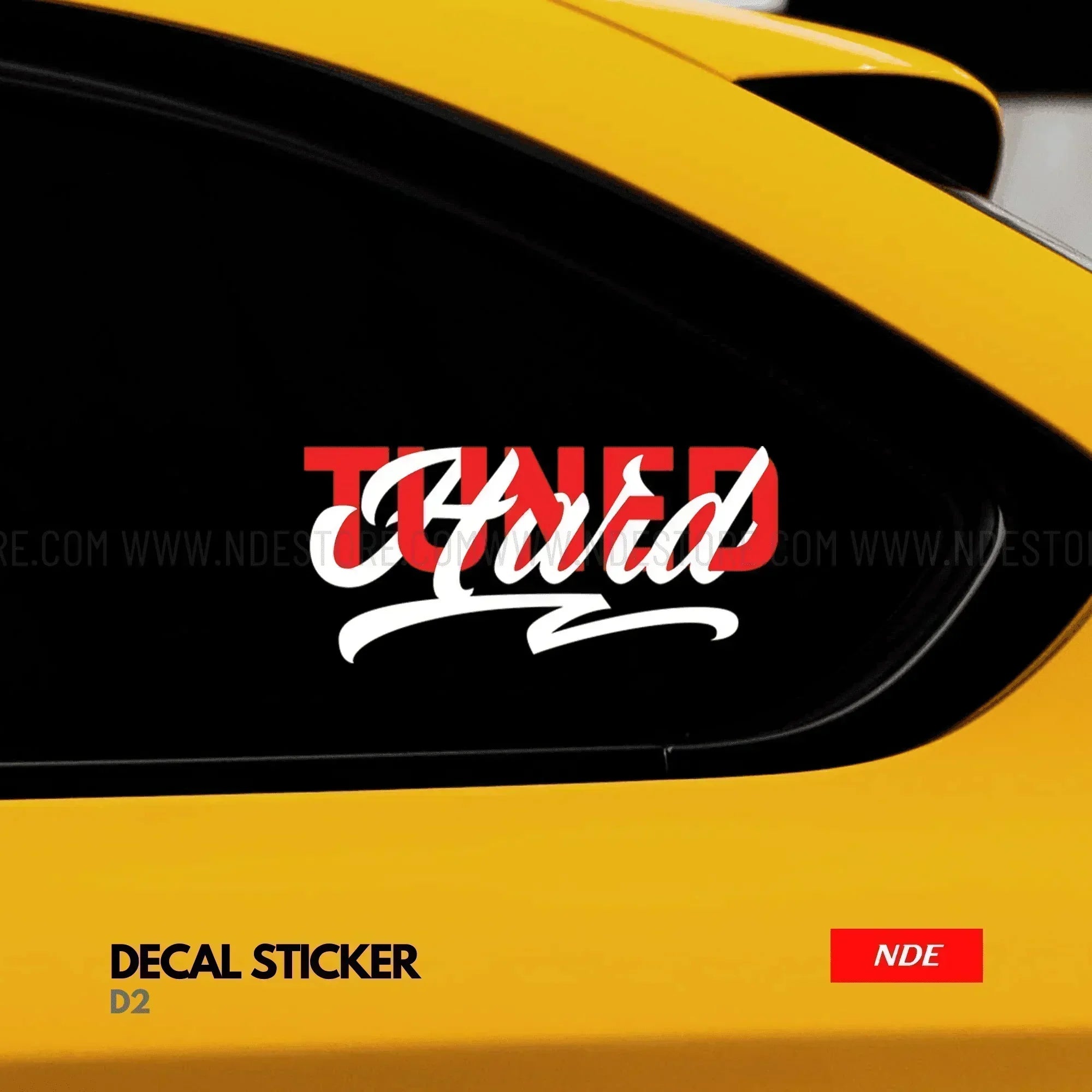 STICKER HARDTUNED GRAPHIC – NDE STORE
