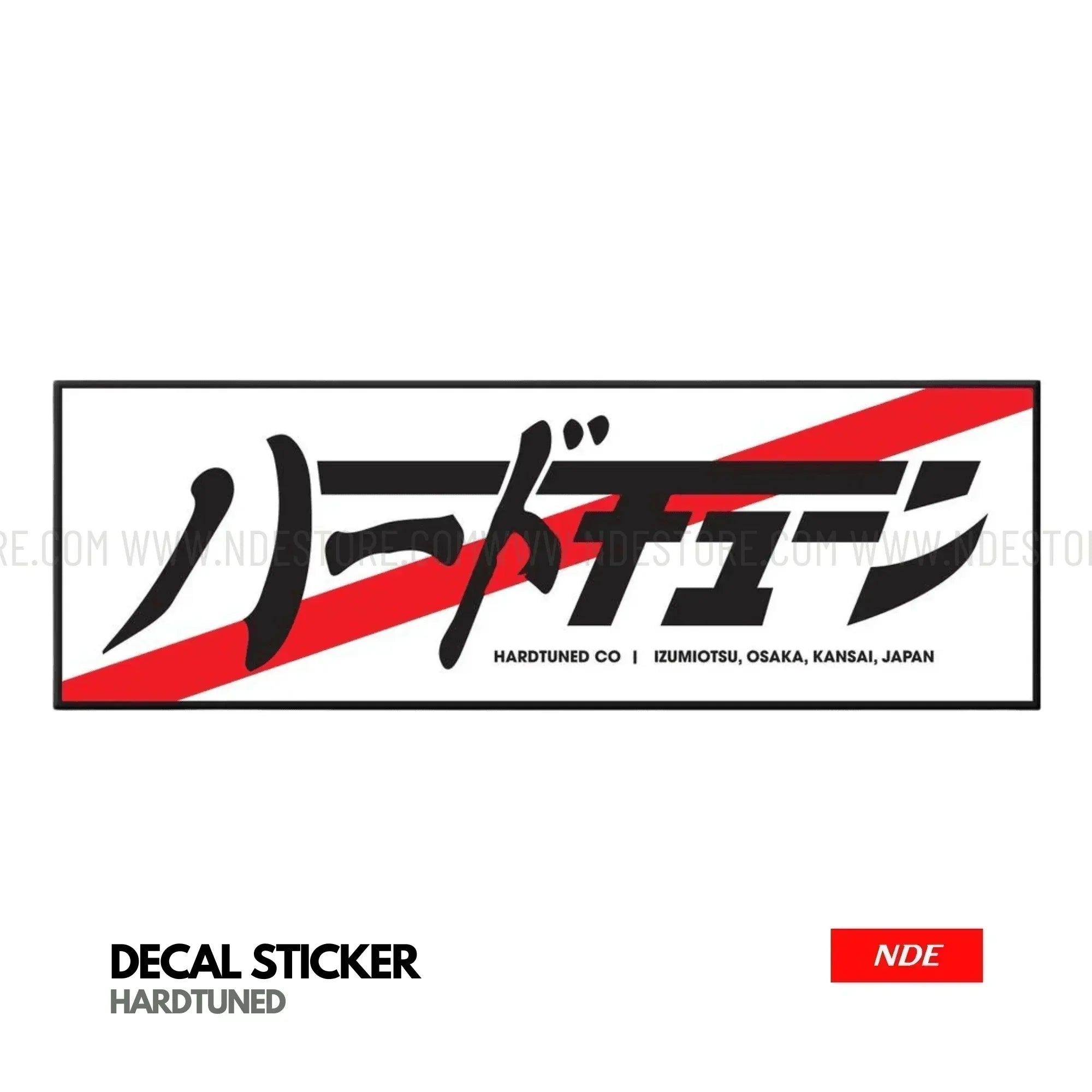 STICKER HARDTUNED – NDE STORE