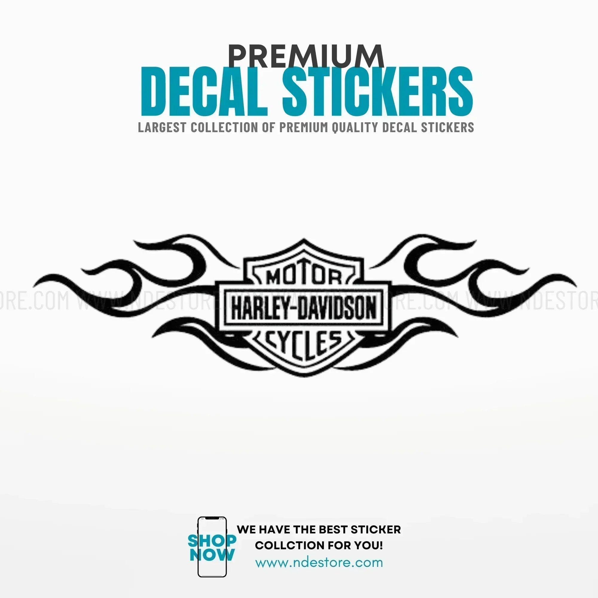 STICKER HARLEY DAVIDSON MOTOR CYCLES - ndestore.com