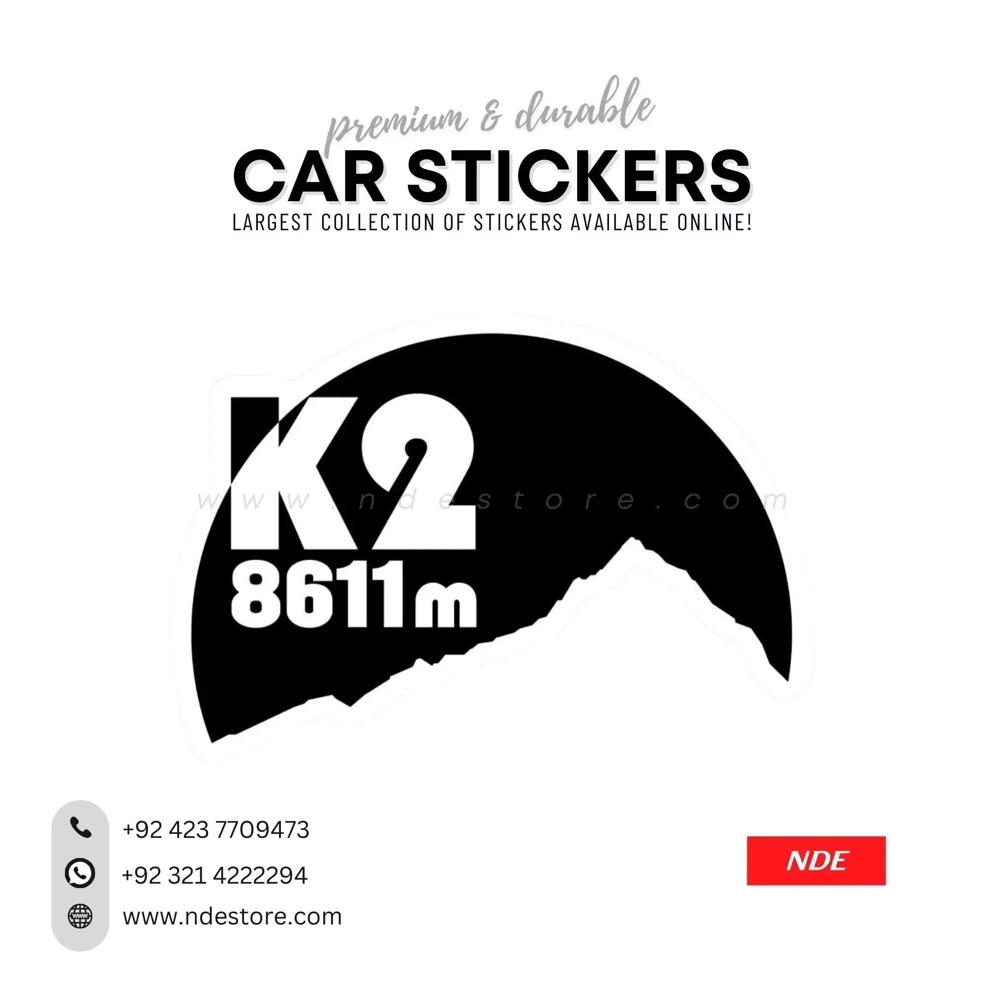 STICKER, K2 SUMMIT (SKU:14155) – NDE STORE
