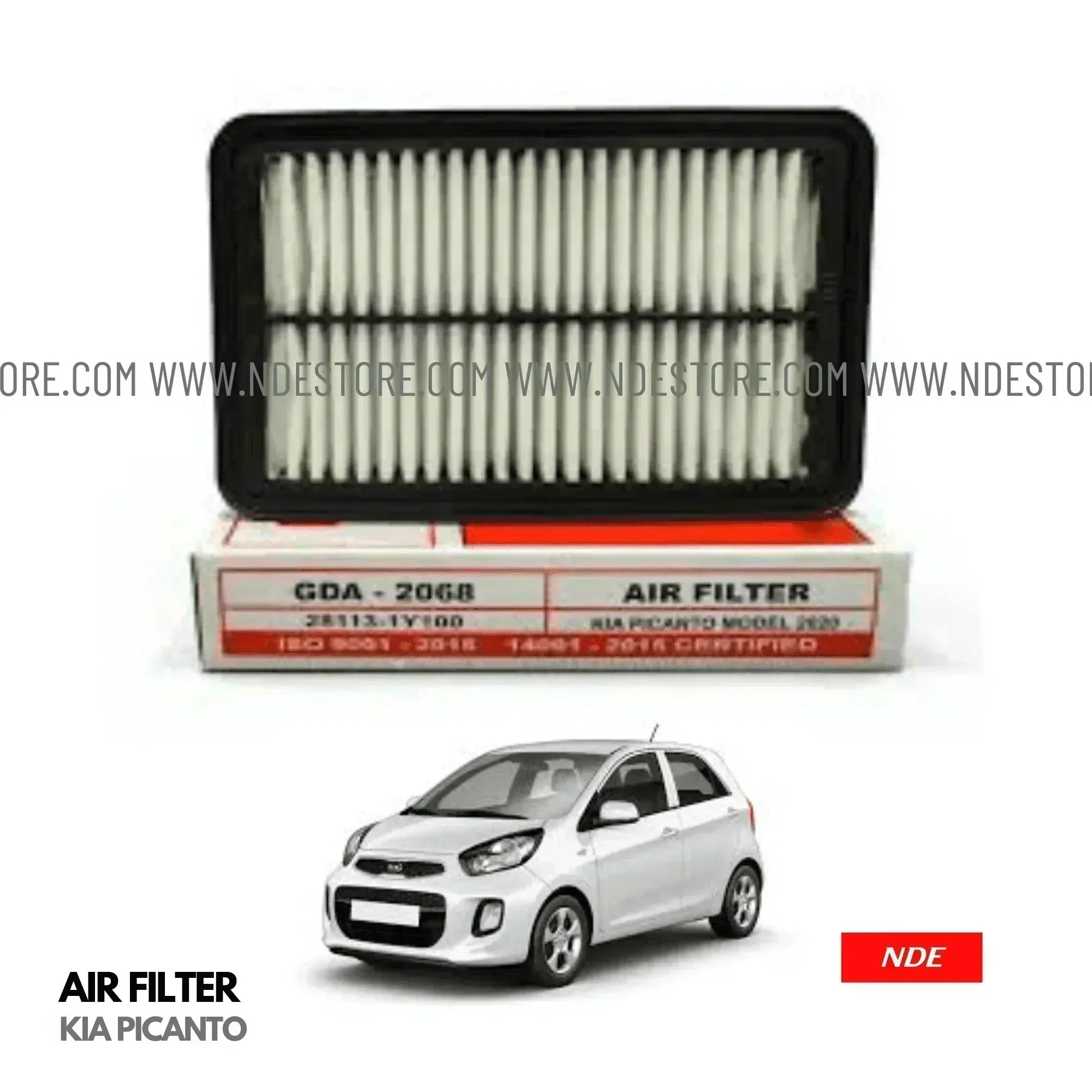 AIR FILTER ELEMENT SUB ASSY GUARD FILTER FOR KIA PICANTO – NDE STORE