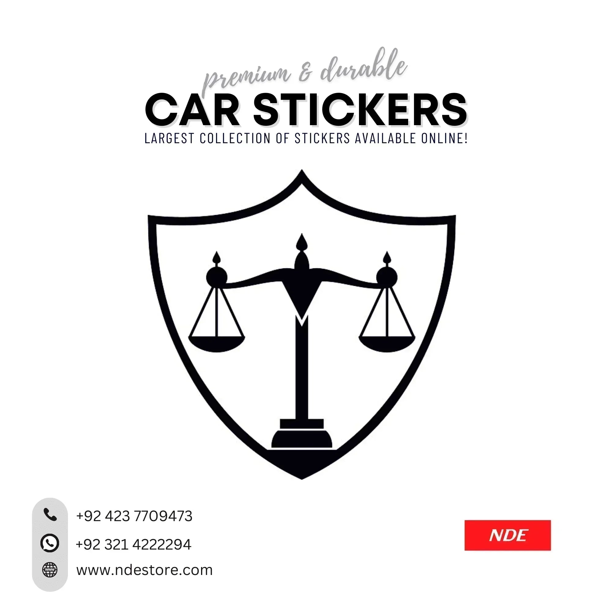 STICKER ADVOCATE – NDE STORE