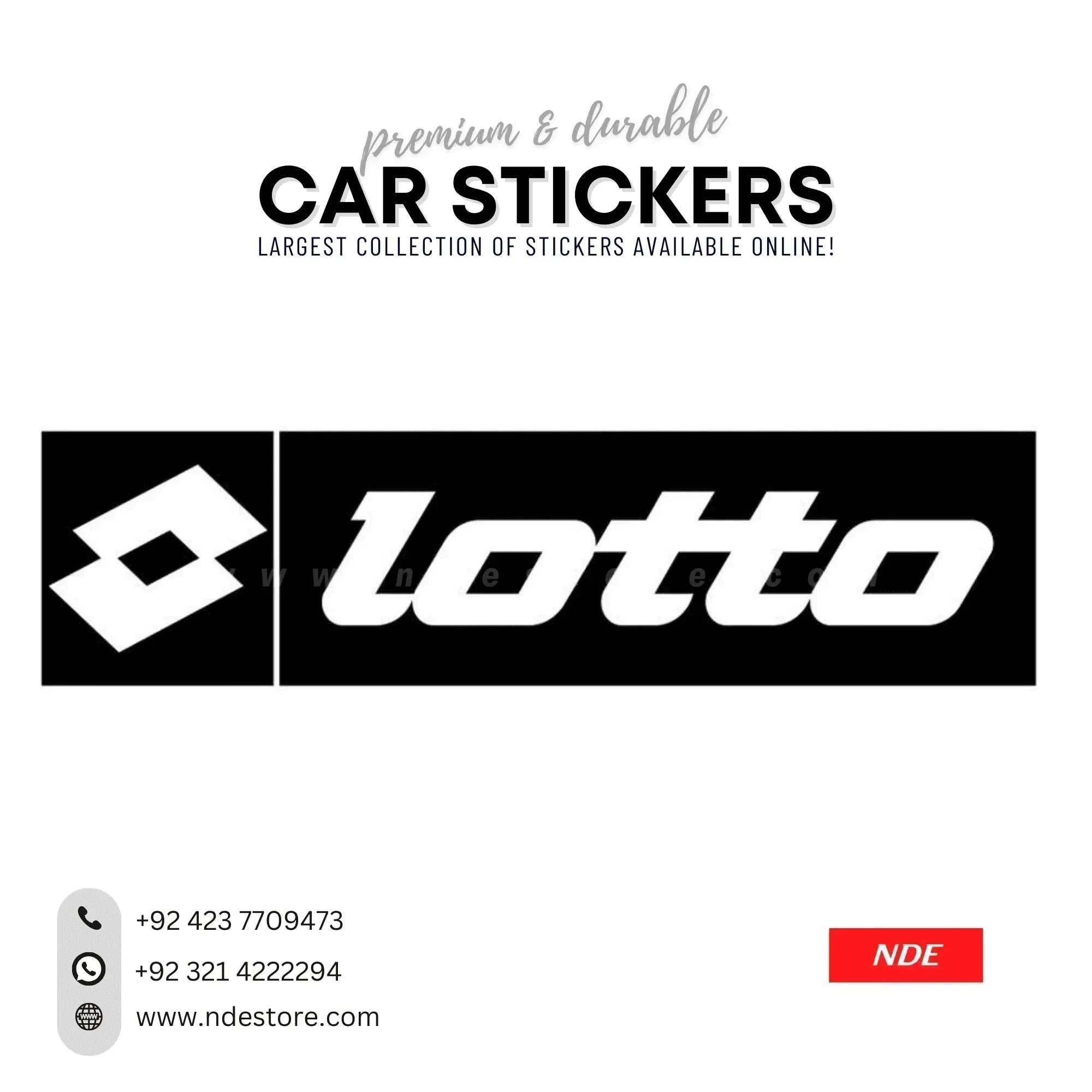 STICKER, LOTTO (SKU:14138) – NDE STORE