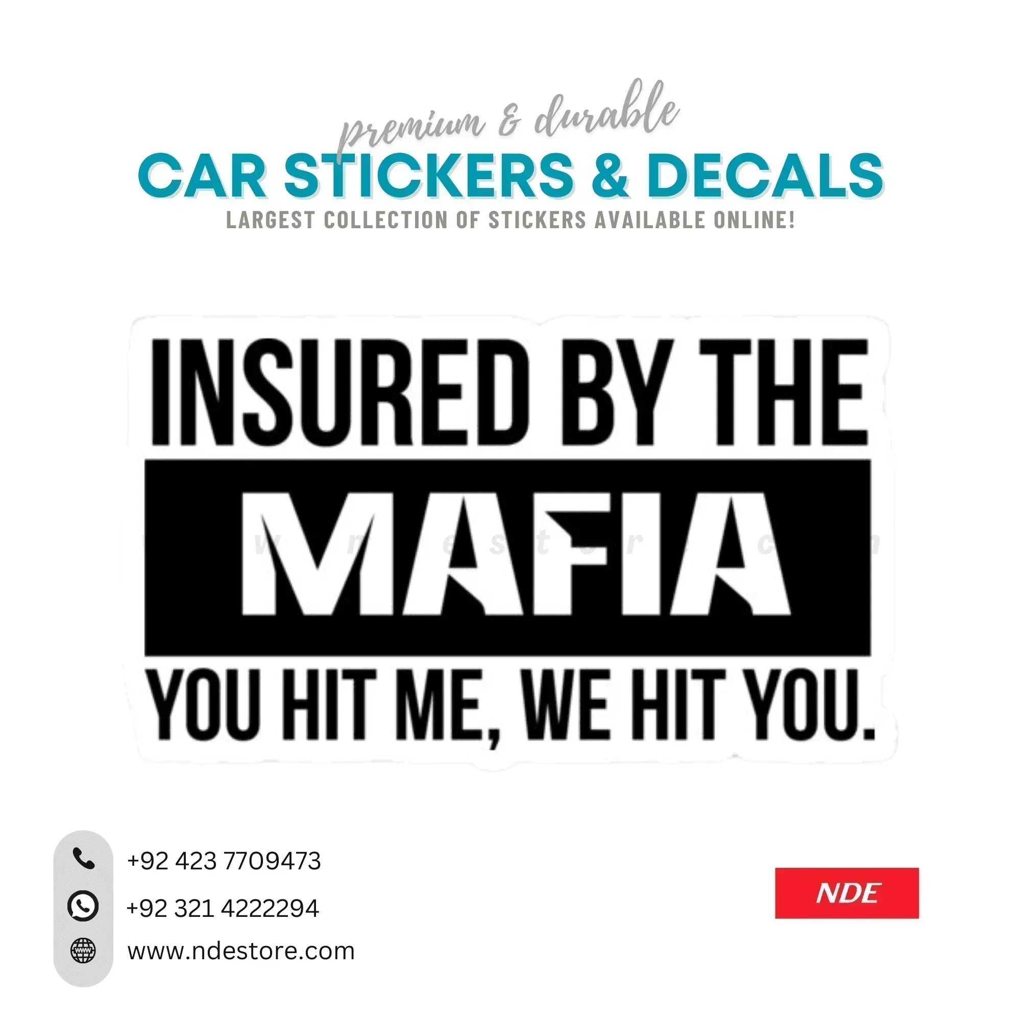 STICKER, MAFIA – NDE STORE