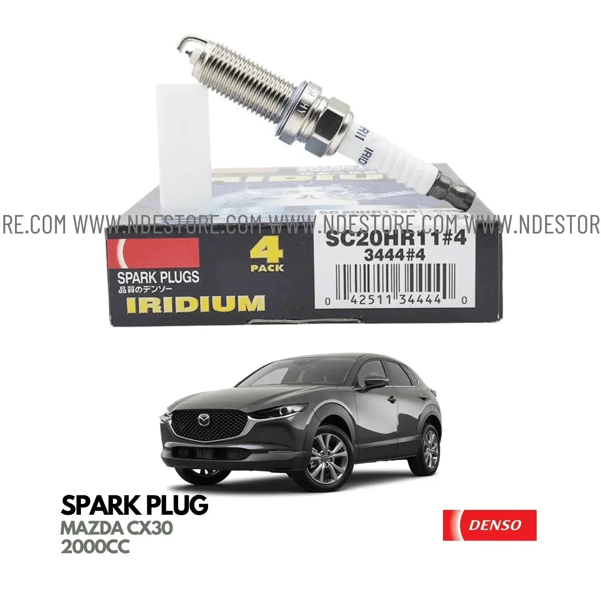 SPARK PLUG DENSO IRIDIUM FOR MAZDA CX30 – NDE STORE