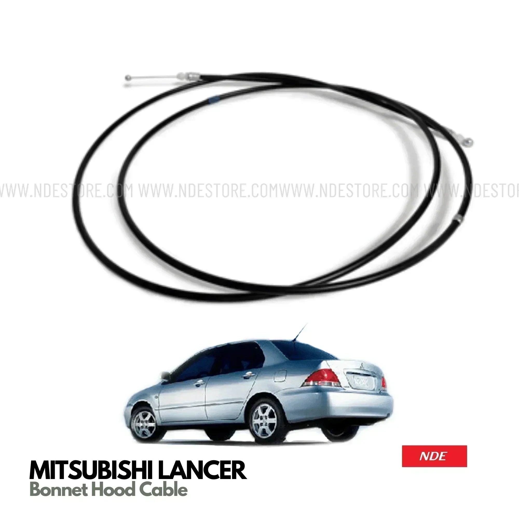 CABLE ASSY, BONNET HOOD OPENER CABLE FOR MITSUBISHI LANCER – NDE STORE