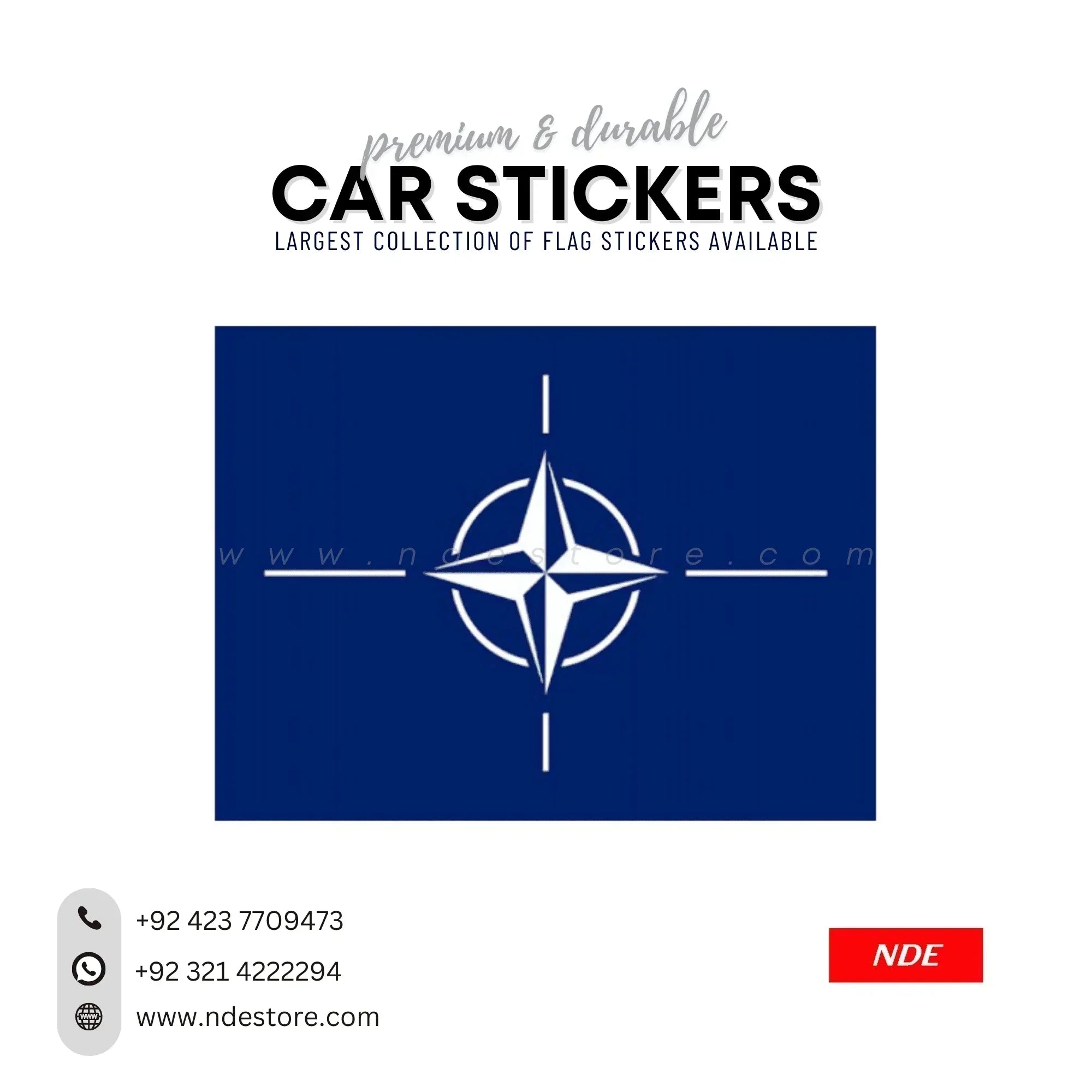 STICKER NATO - NDE STORE