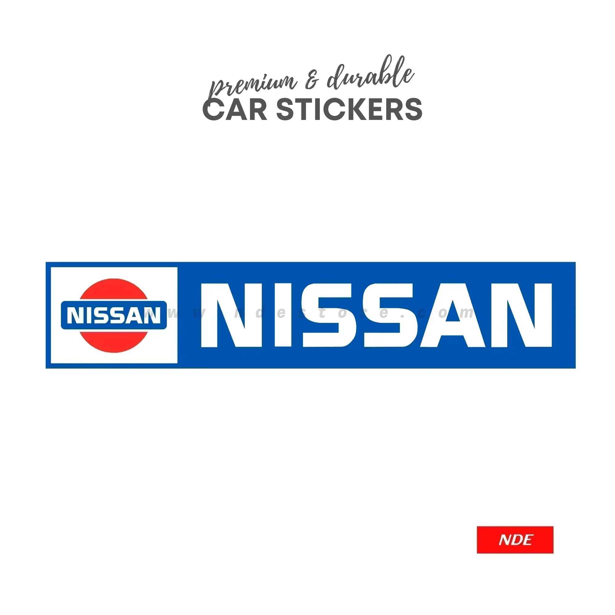 STICKER, NISSAN (SKU: 44522) – NDE STORE