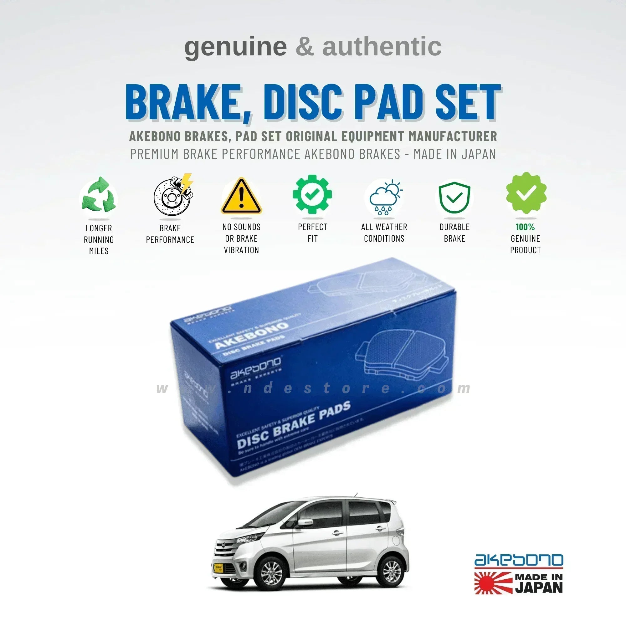 BRAKE PAD DISC PAD TOYOTA HONDA SUZUKI KIA HYUNDAI PROTON CHANGAN ...