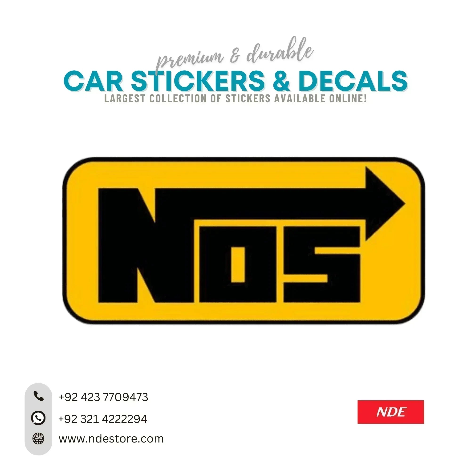 STICKER NOS – NDE STORE
