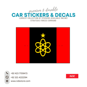 STICKER PAKISTAN ARMY FLAGS - NDE STORE