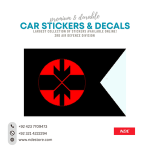STICKER PAKISTAN ARMY FLAGS - NDE STORE