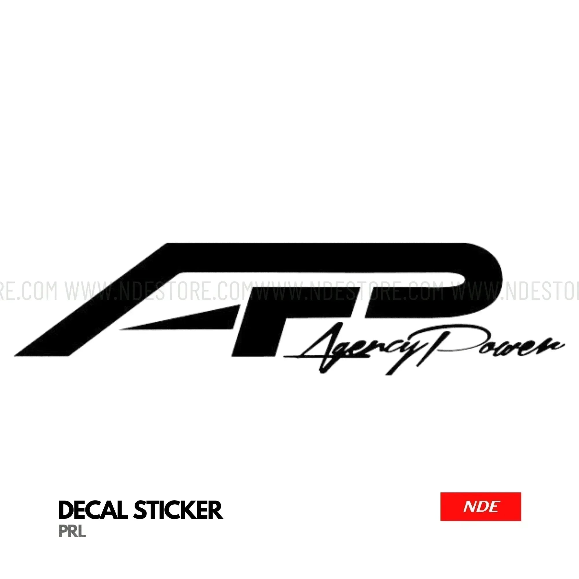 STICKER AGENCY POWER – NDE STORE