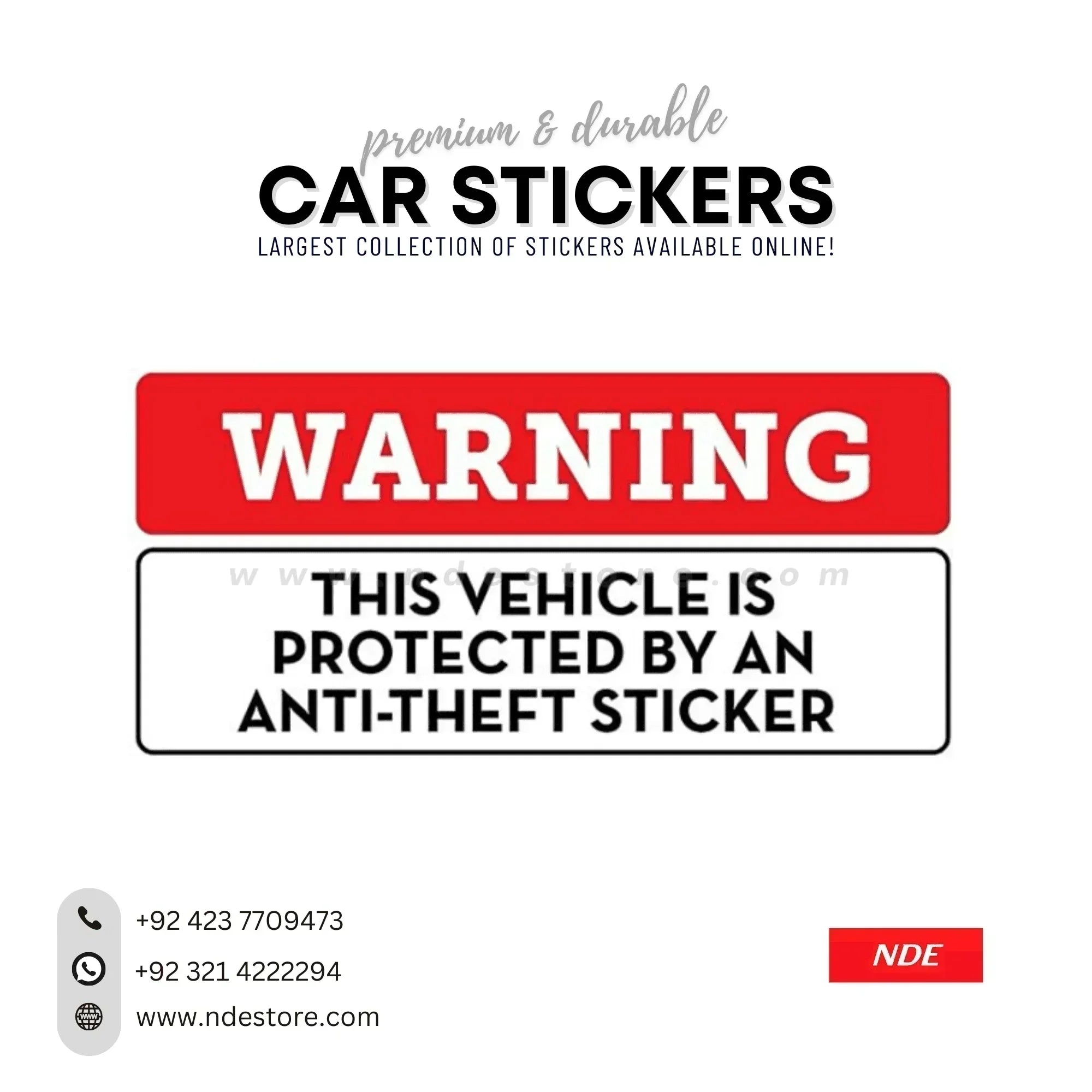STICKER ANTI THEFT – NDE STORE