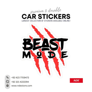 STICKER BEAST SERIES - NDE STORE