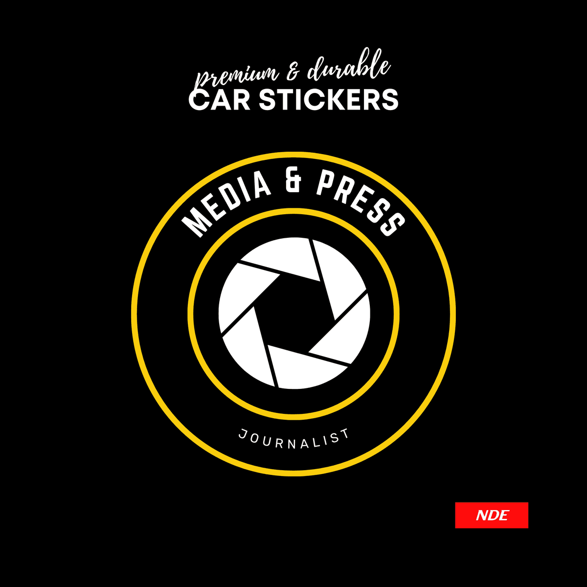 STICKER, MEDIA & PRESS - NDE STORE