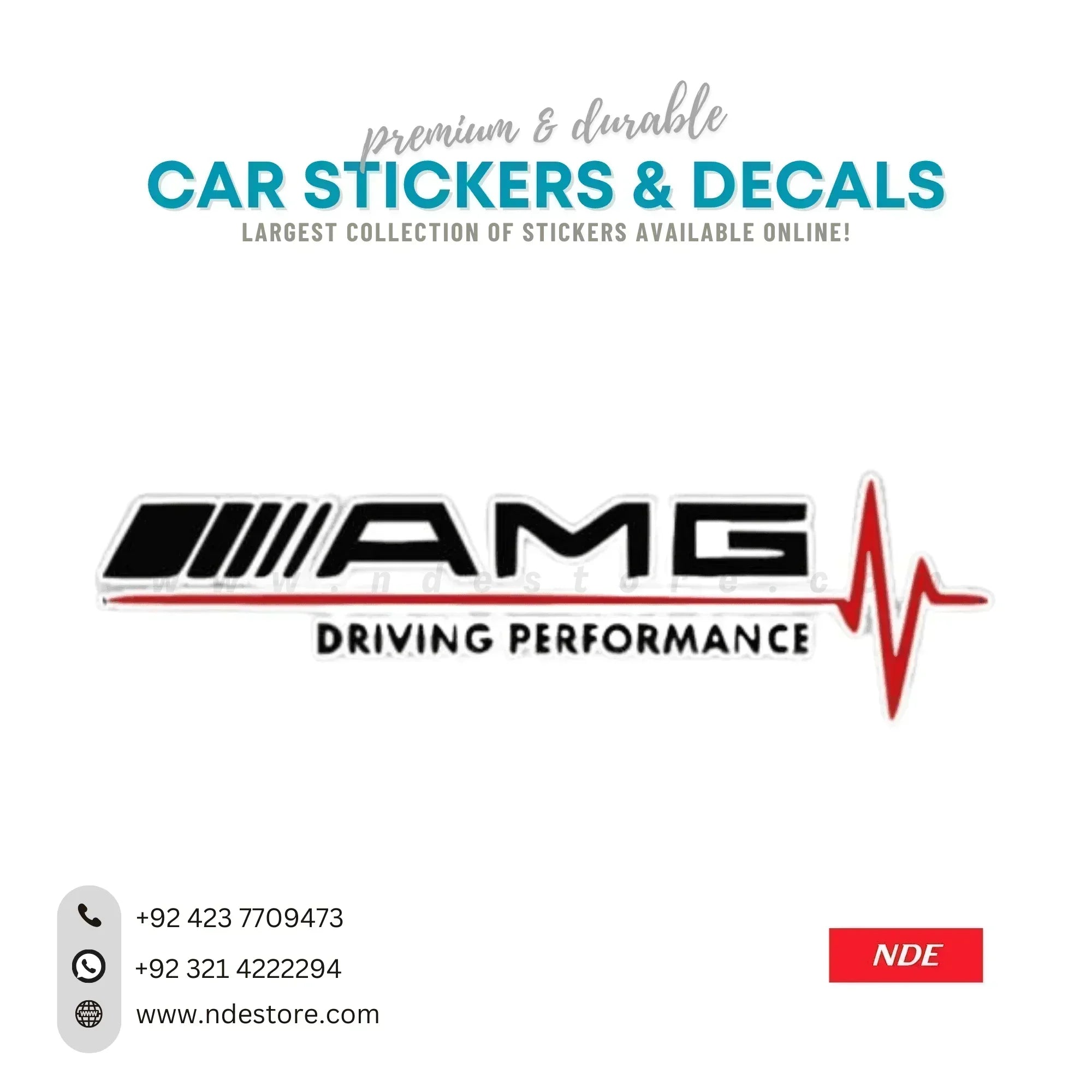 STICKER, AMG DRIVING PERFORMANCE – NDE STORE