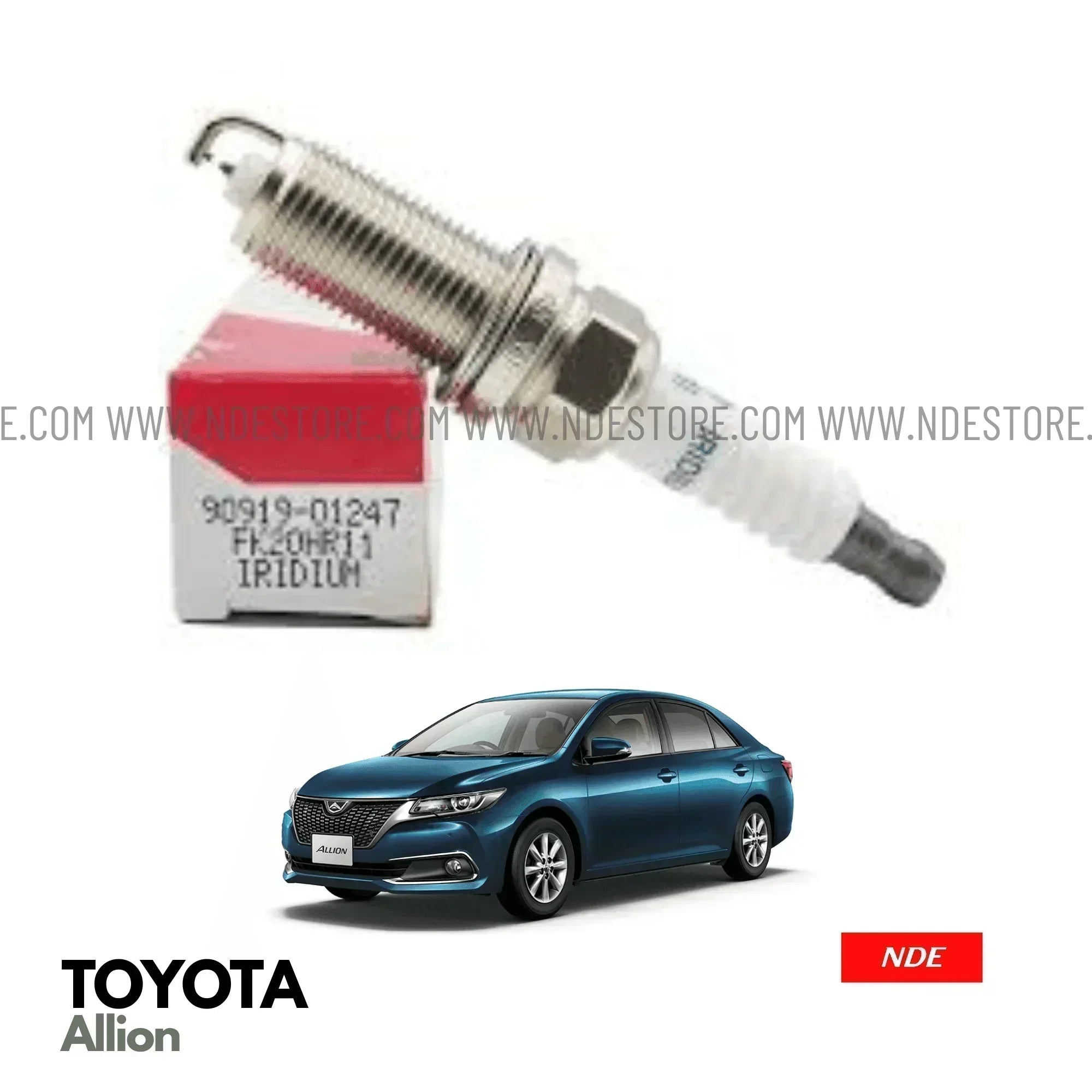 SPARK PLUG DENSO IRIDIUM FOR TOYOTA ALLION – NDE STORE
