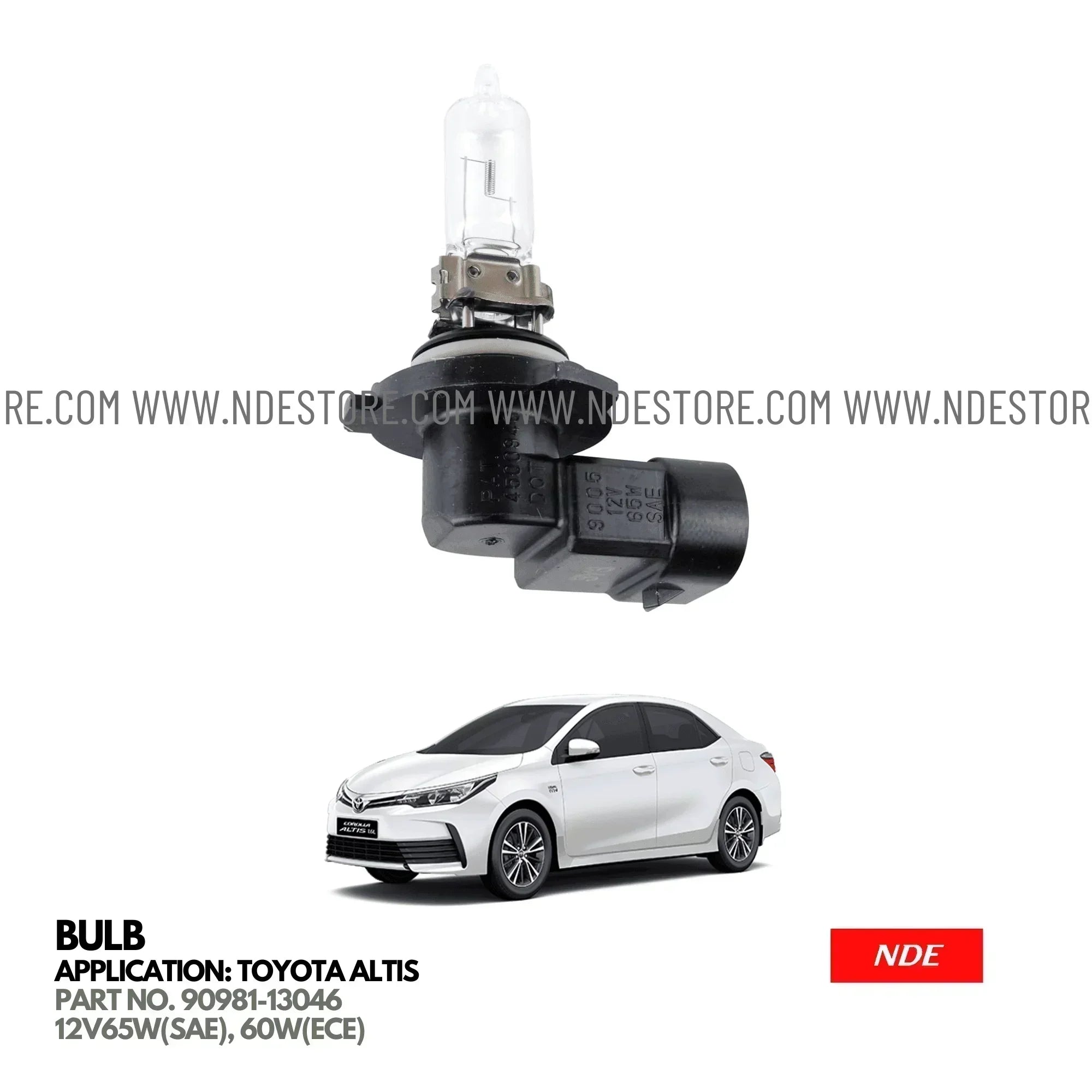 BULB HEADLAMP FOR TOYOTA ALTIS – NDE STORE