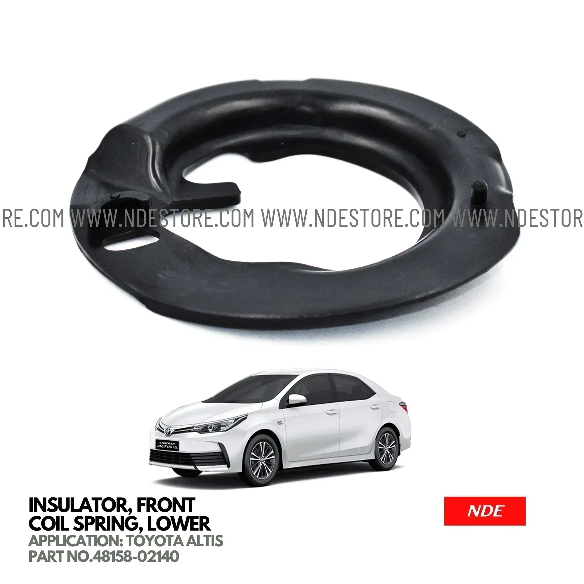 COIL SPRING FRONT LOWER INSULATOR FOR TOYOTA ALTIS (2008-2024) – NDE STORE