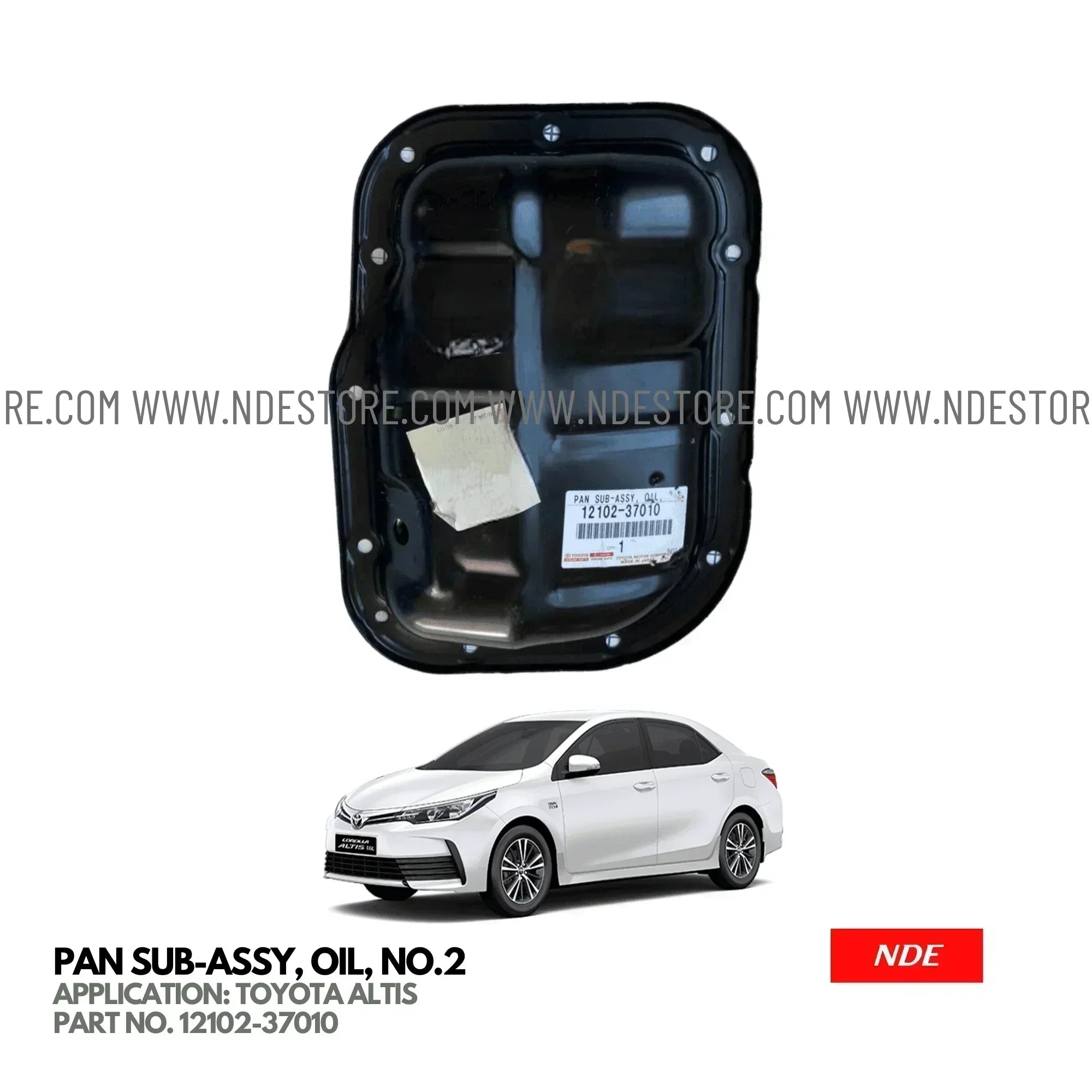 PAN SUB ASSY OIL NO 2 FOR TOYOTA ALTIS (2008-2024) – NDE STORE