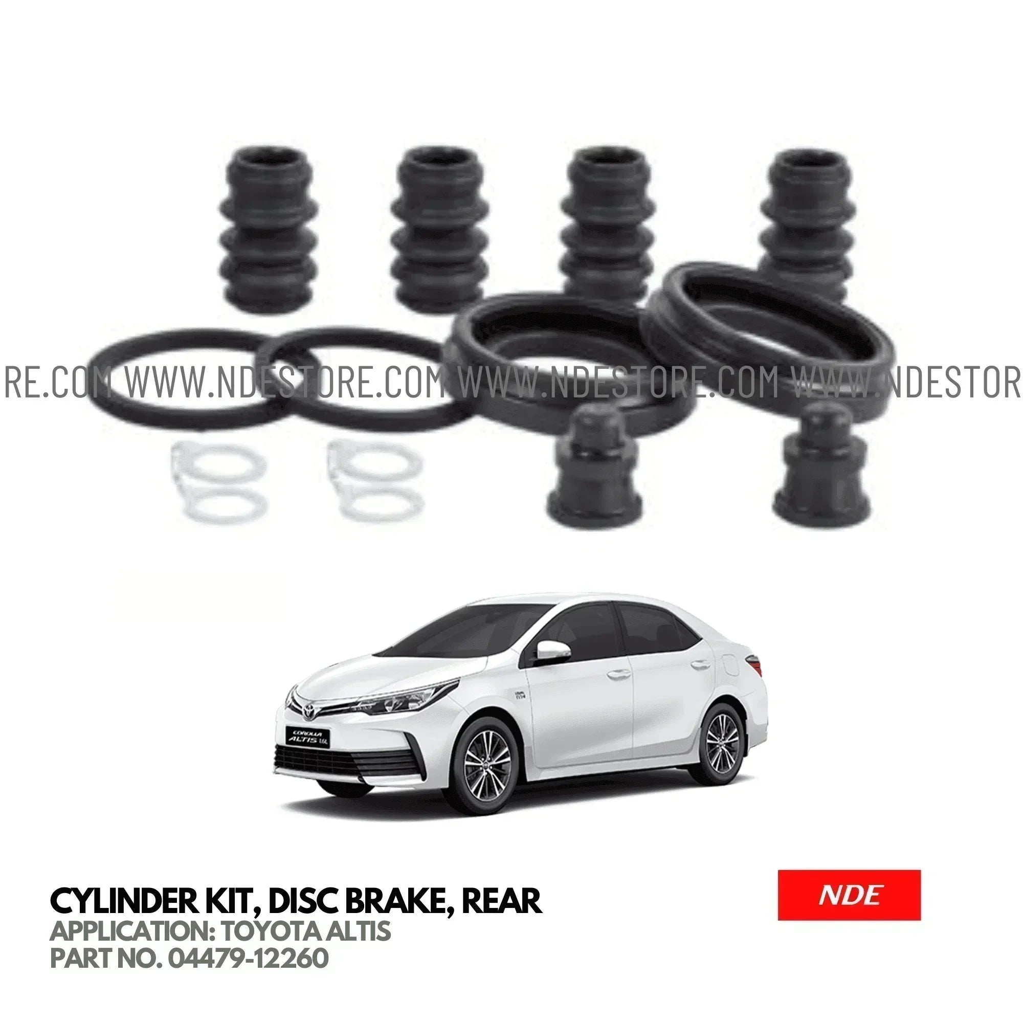 CYLINDER KIT DISC BRAKE REAR FOR TOYOTA ALTIS (2008-2024) – NDE STORE