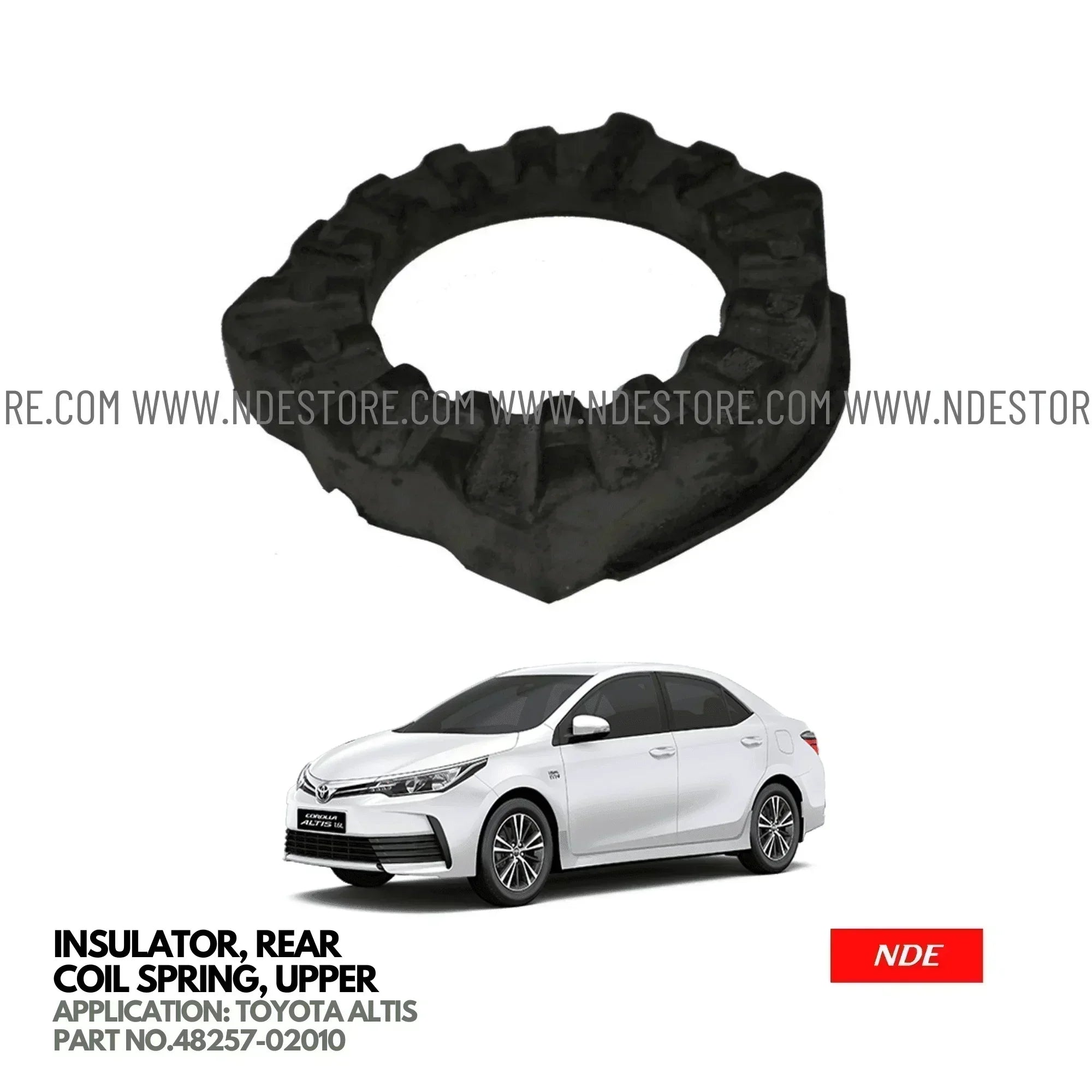 COIL SPRING REAR UPPER INSULATOR FOR TOYOTA ALTIS (2008-2024) – NDE STORE