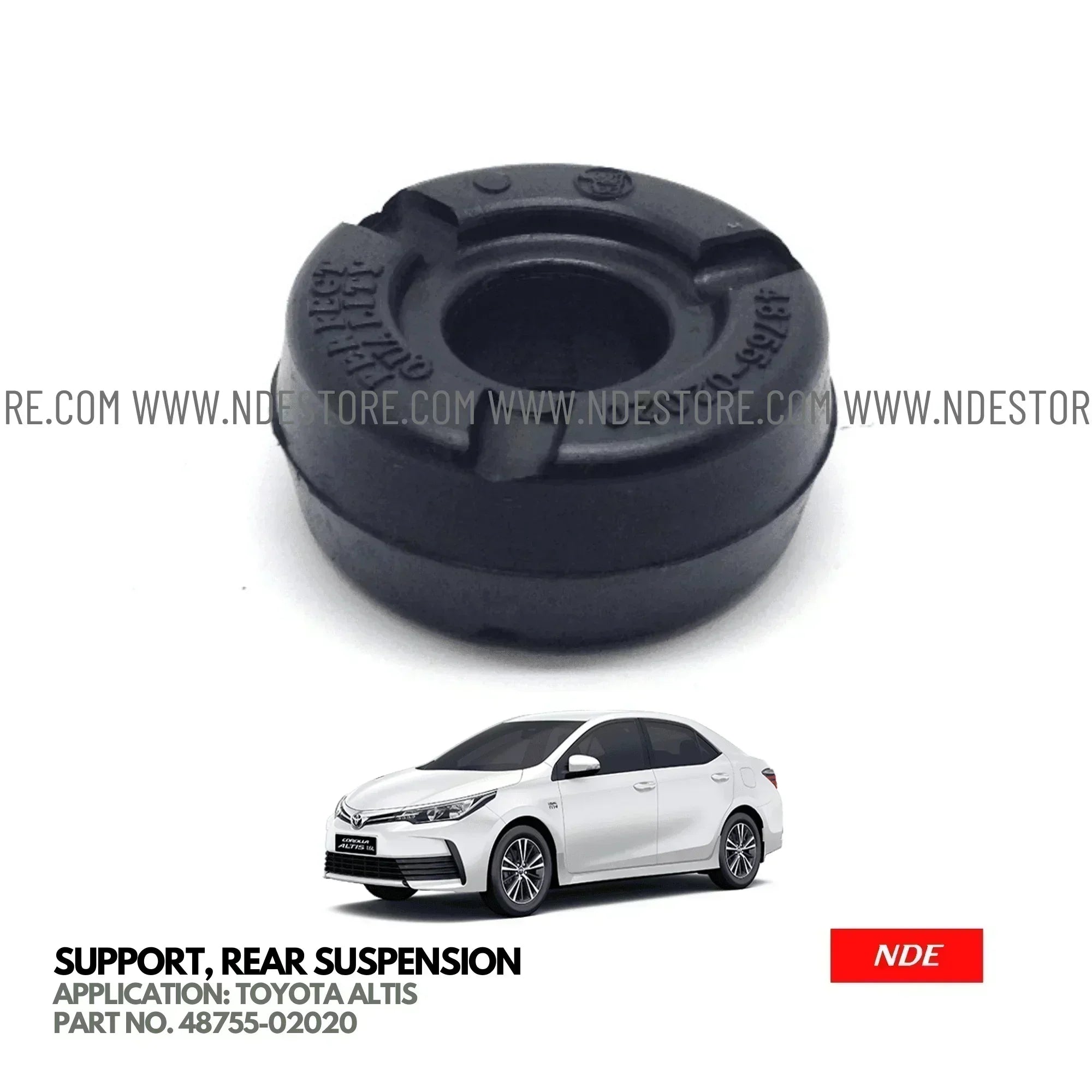 SUPPORT REAR SUSPENSION BUSH FOR TOYOTA ALTIS (2008-2024) – NDE STORE