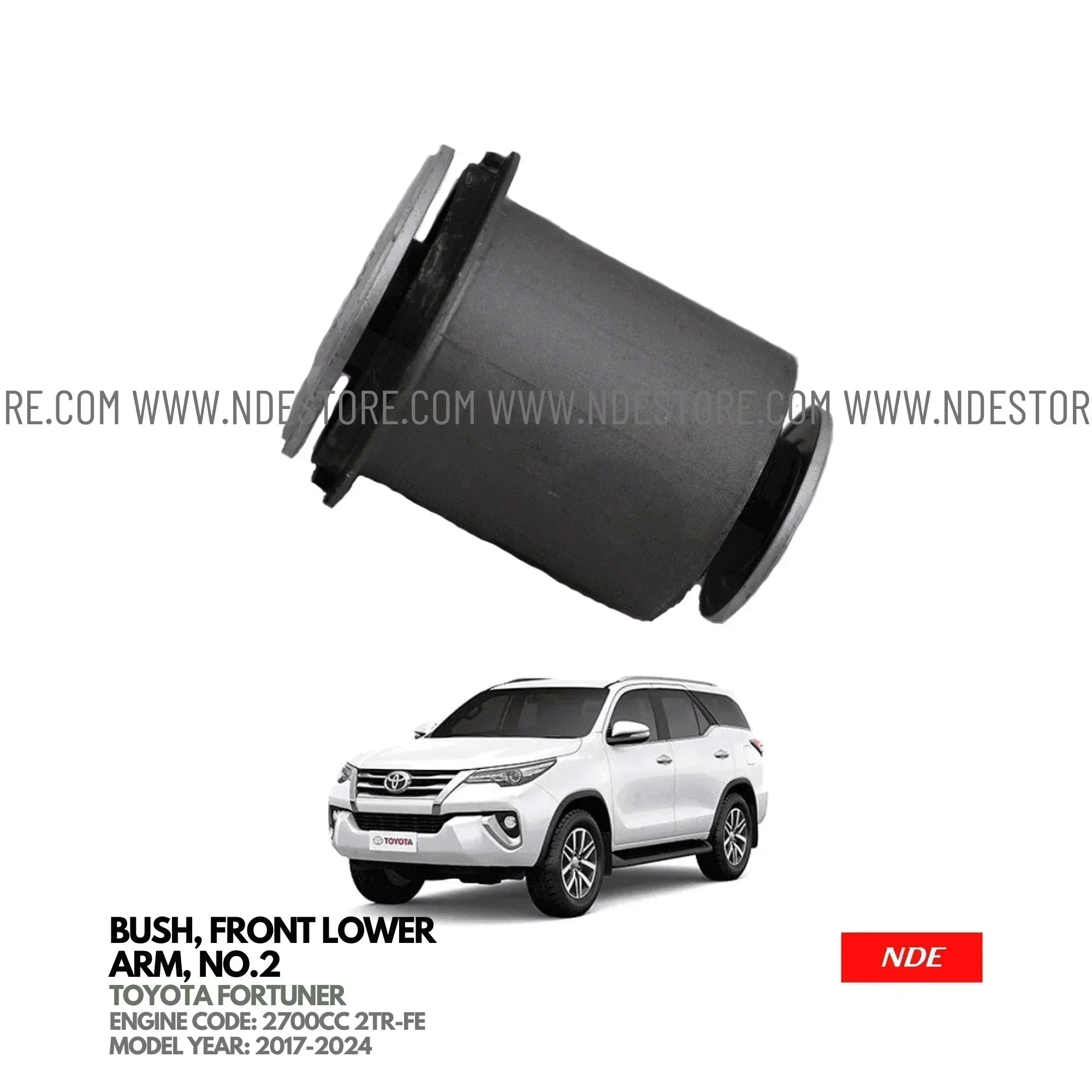 ARM BUSH FRONT LOWER CONTROL ARM NO 2 FOR TOYOTA FORTUNER – NDE STORE